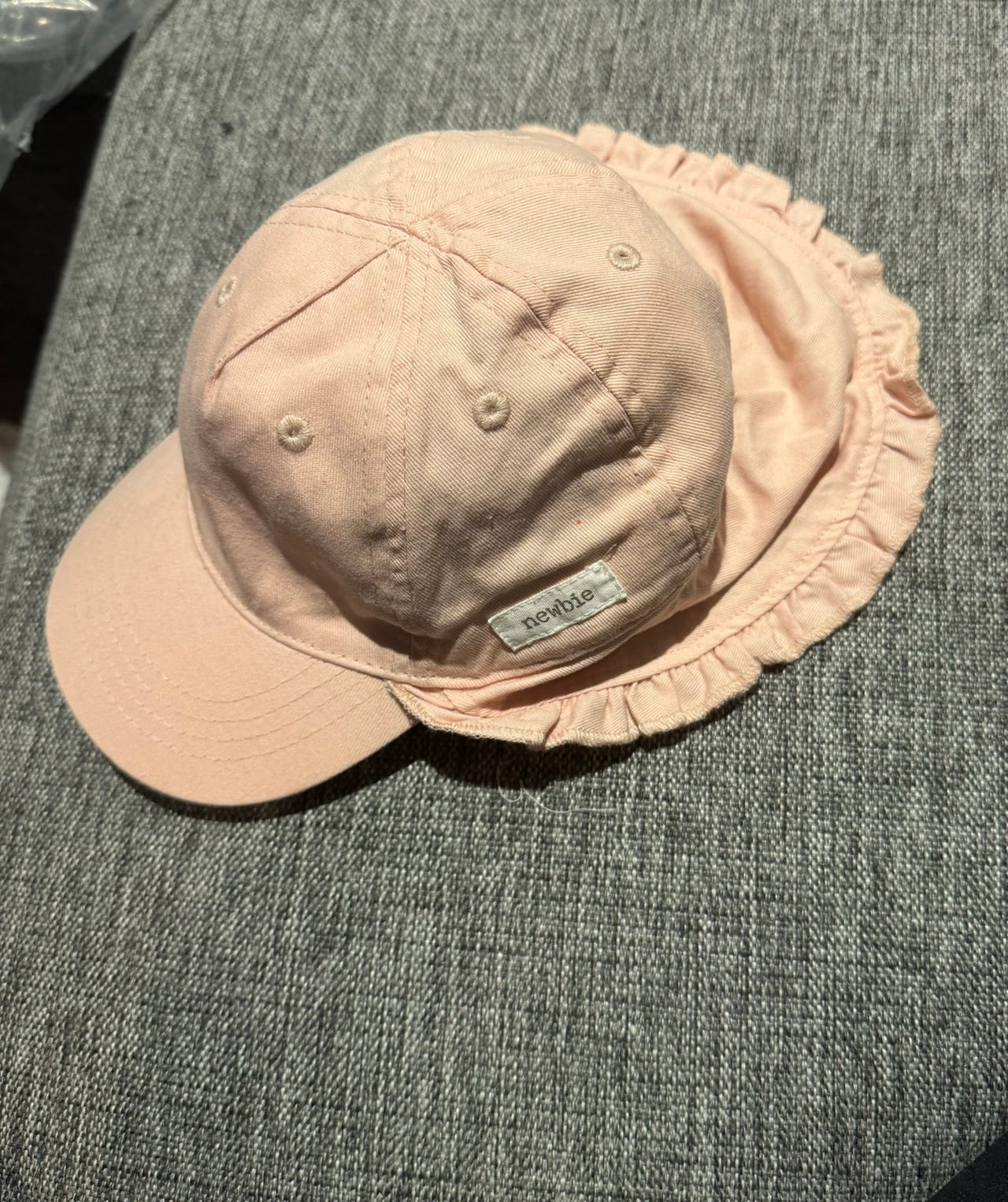 Newbie caps m/nakkebeskyttelse bomull 44-48 | FINN-torget