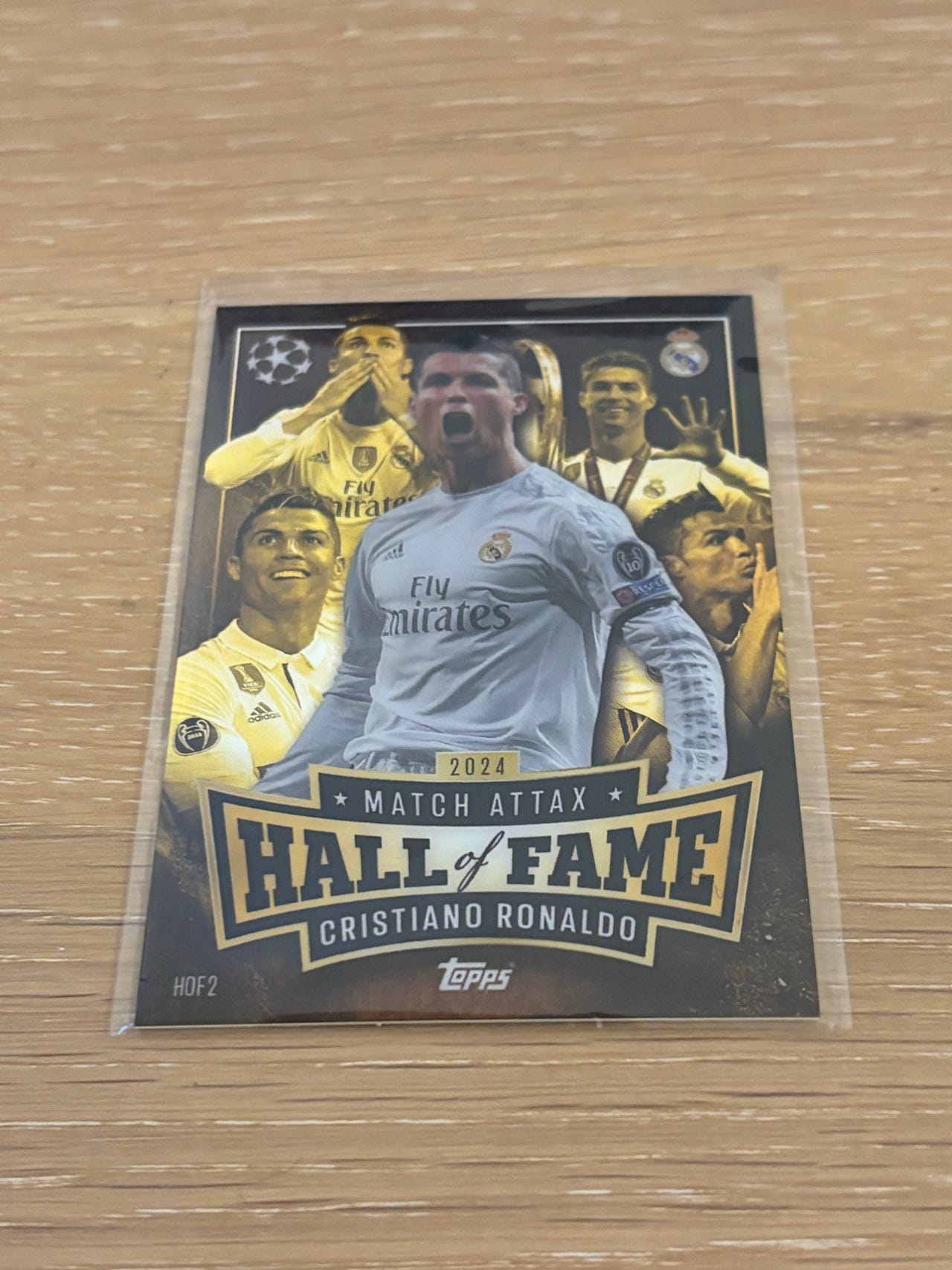 Topps Match Attax Hall of Fame Cristiano Ronaldo samleobjekt | FINN-torget