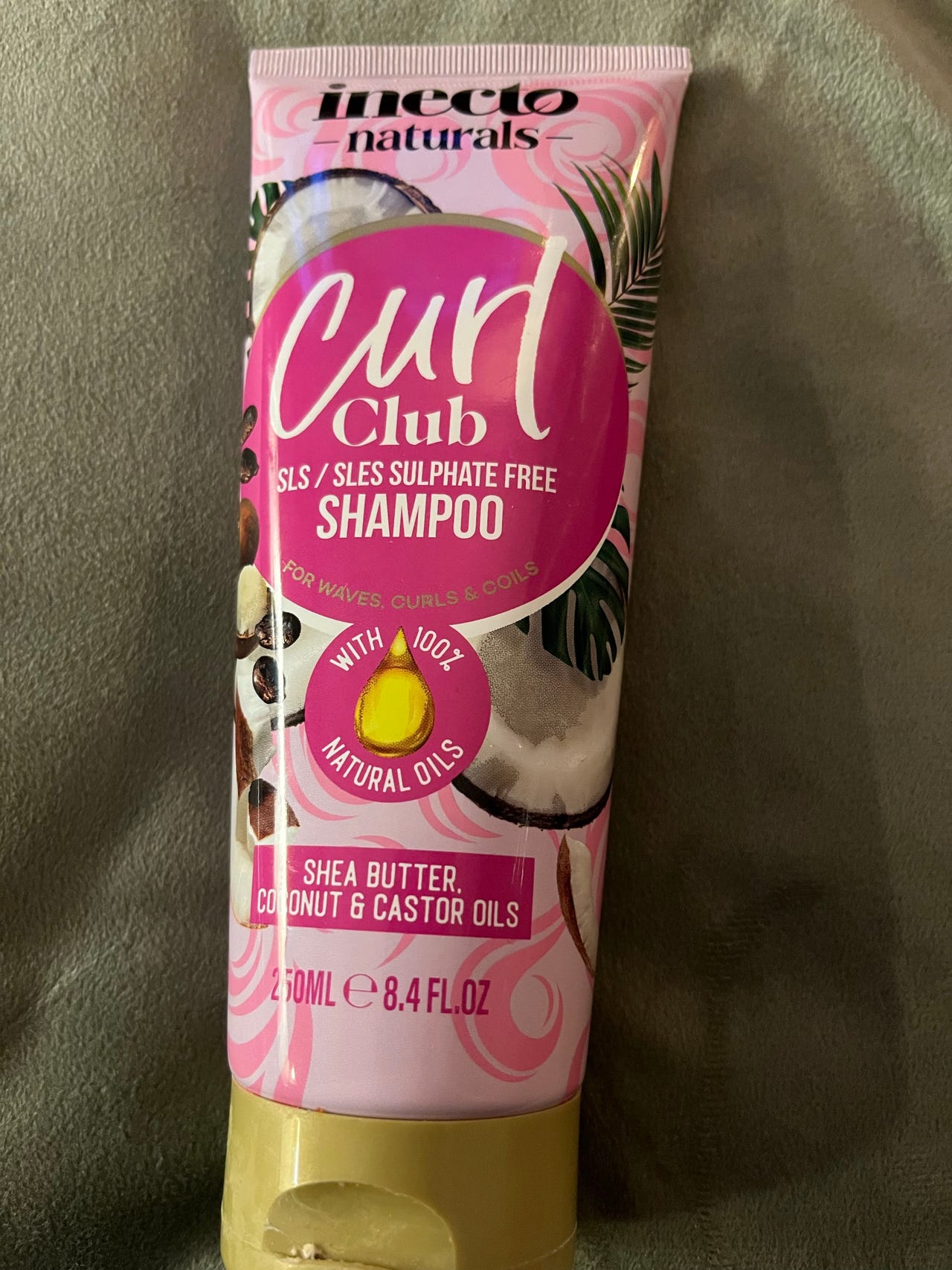 Inecto Natural Curl Club Shampoo 250 ml | FINN-torget