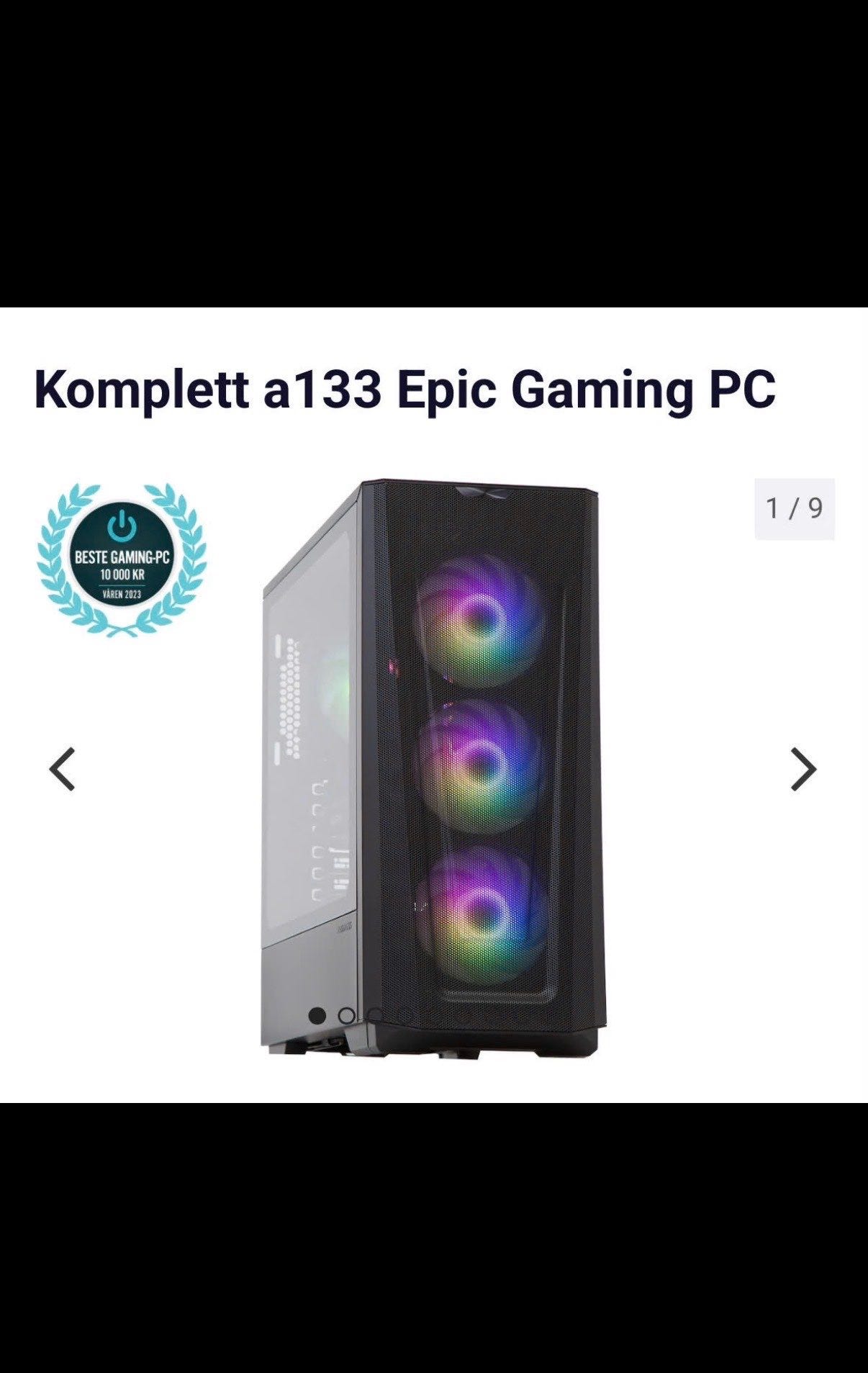 Gaming pc AMD | FINN-torget