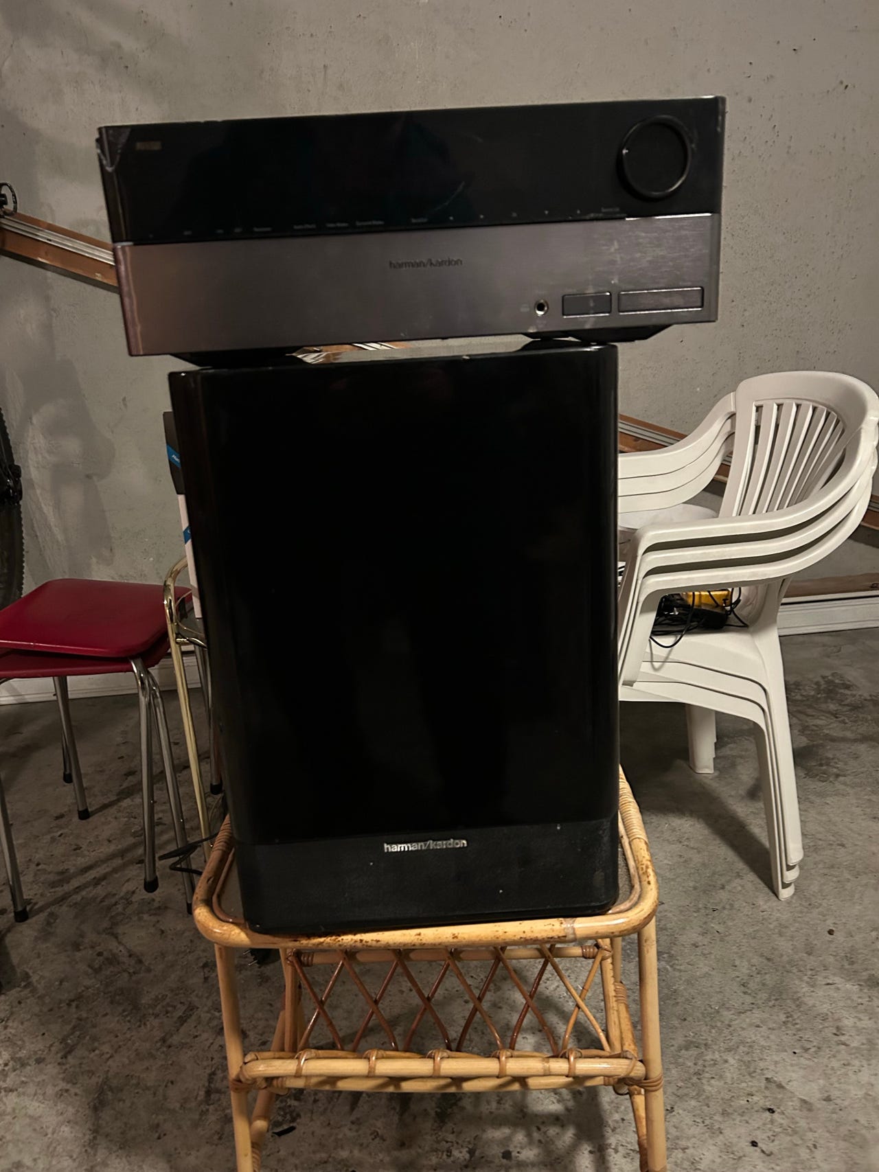 harman kardon avr 260 receivere og Sambuffer harman kardon SUB-TS11 ...