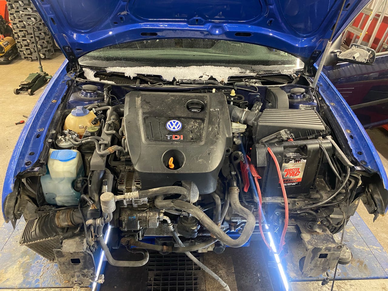 Volkswagen Golf TDI motor | FINN-torget