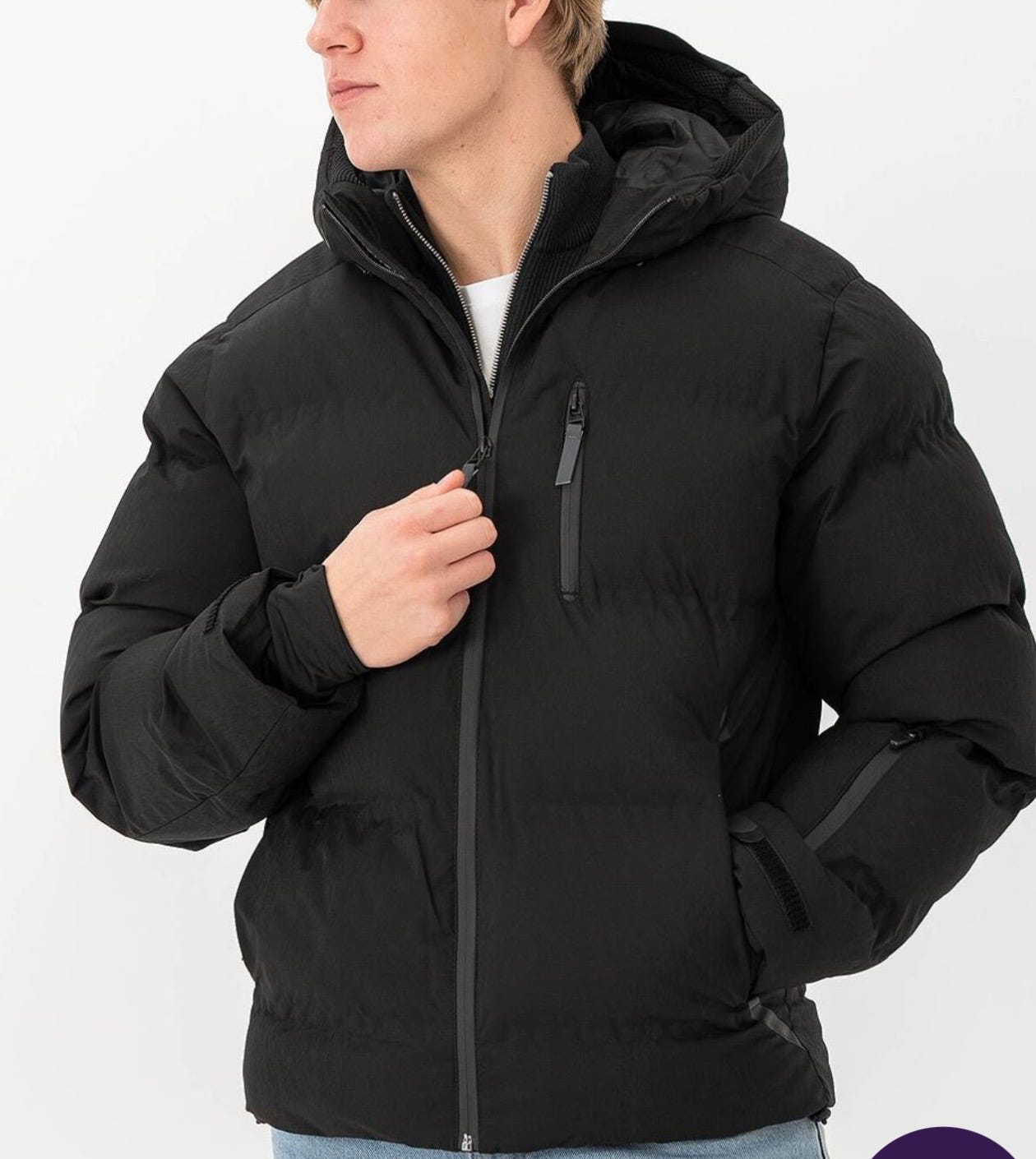 Jack and Jones Sweep Puffer Vinterjakke selges | FINN-torget