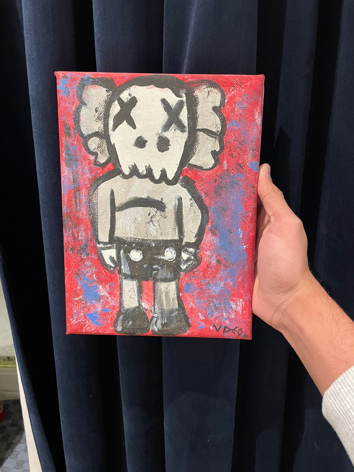 Sjeldent maleri - Kaws | FINN-torget