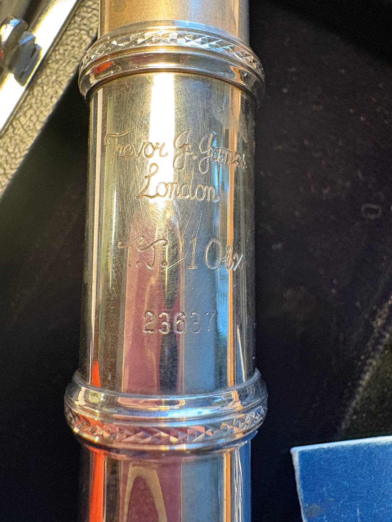 Trevor James London 1100Y Fløyte Sølv | FINN-torget