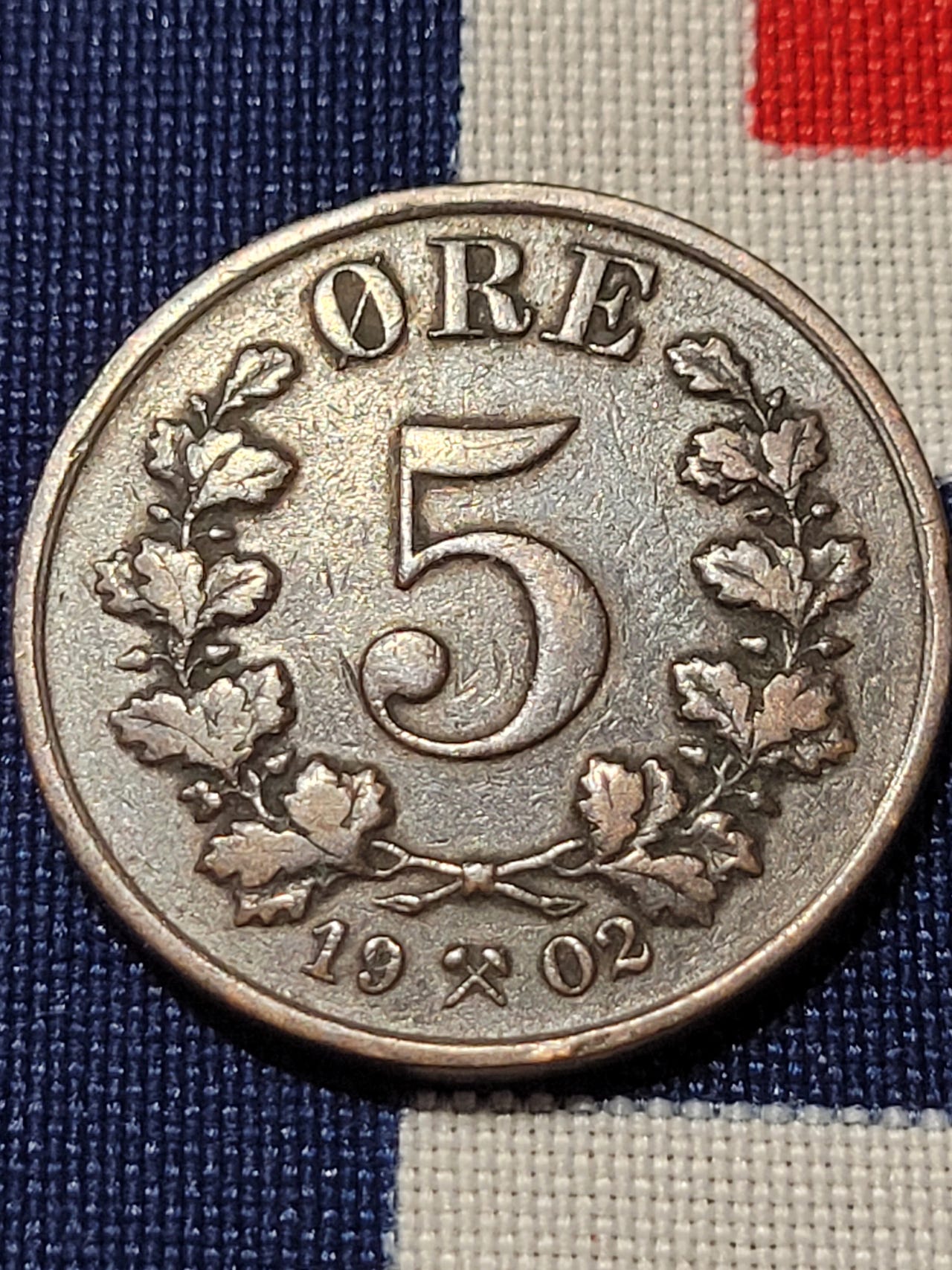 5 øre Norge 1902, Oscar II | FINN-torget