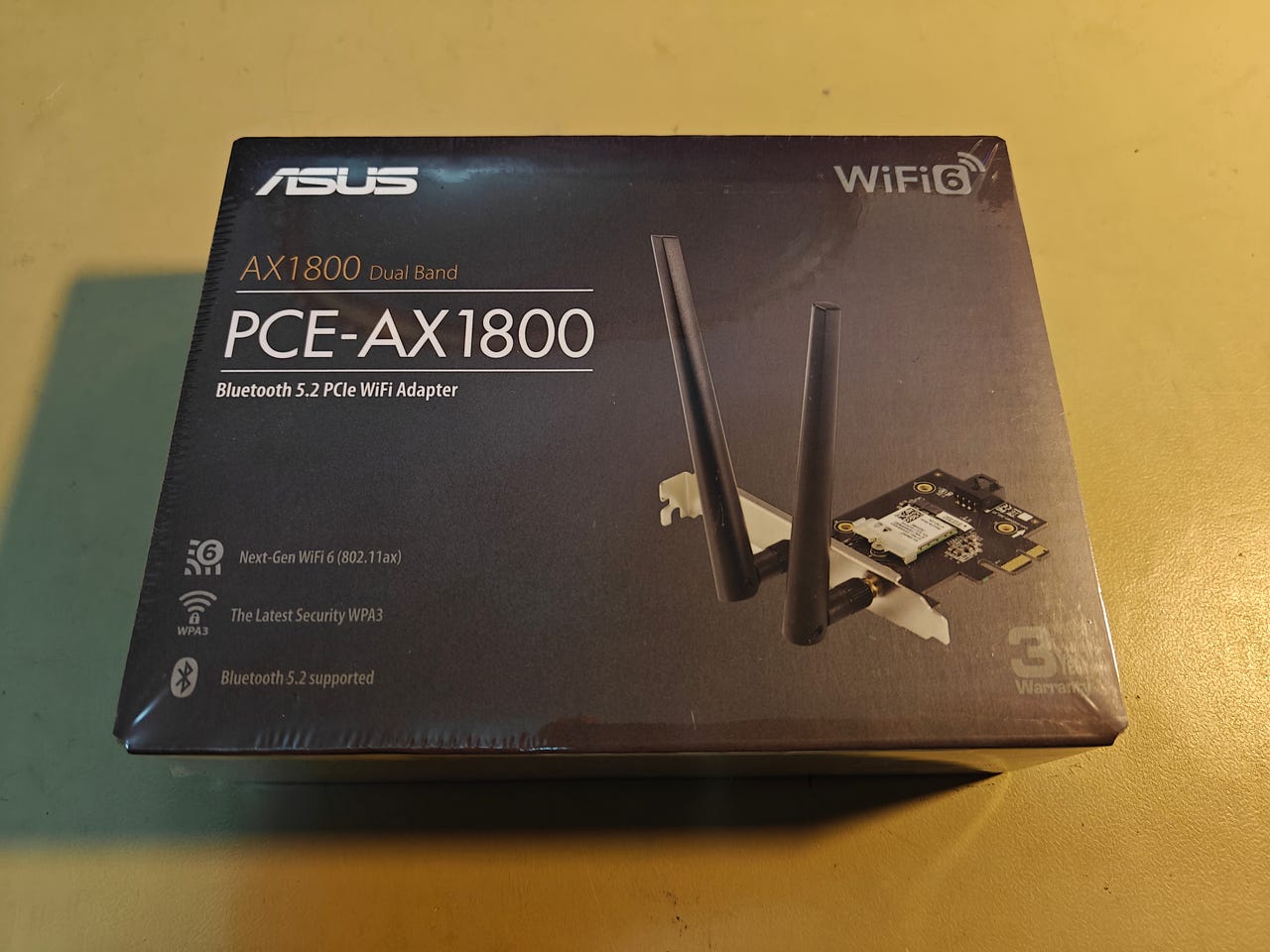 ASUS PCE-AX1800 WiFi-adapter PCIe AX1800 svart | FINN-torget