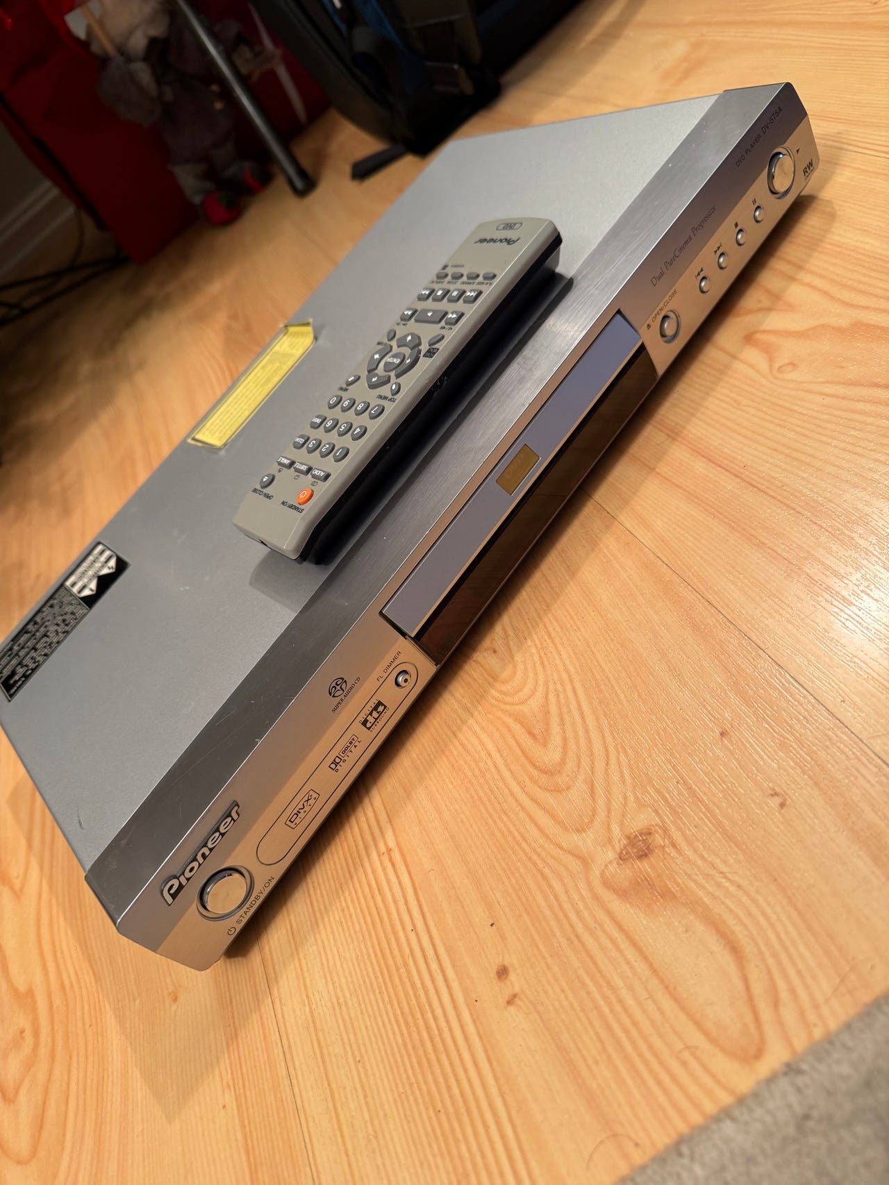 Pioneer DVD-spiller DV-575A –, med fjernkontroll | FINN-torget