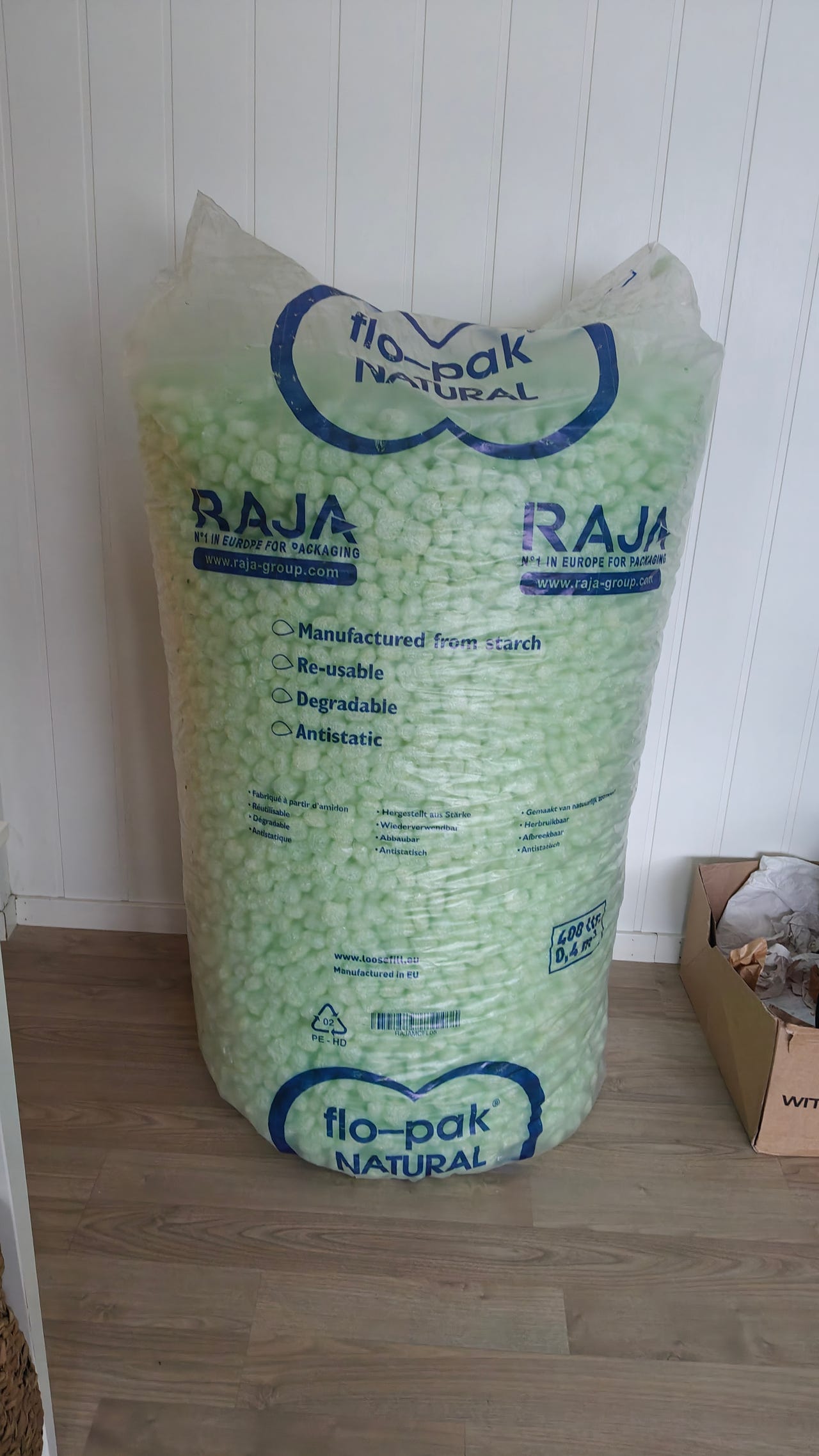 Pakkechips Flo-Pak Natural 0,4M3 | FINN-torget