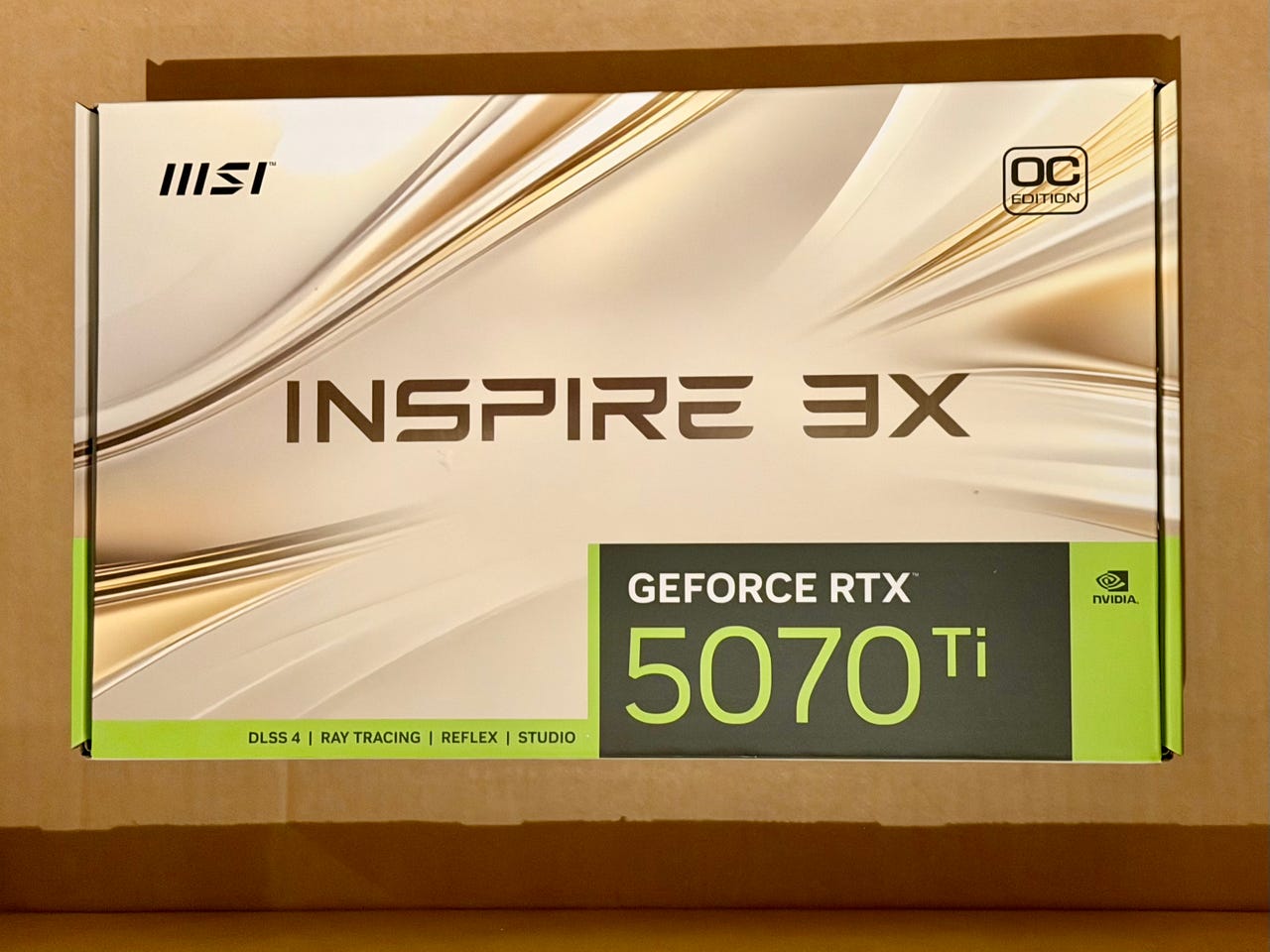 Helt ny MSI GeForce RTX 5070 Ti INSPIRE 3X OC | FINN-torget