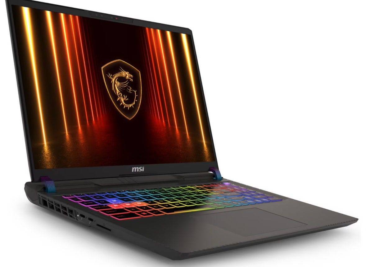 MSI Vector 16 HX AI 16. Knallbra gaming-PC! | FINN-torget