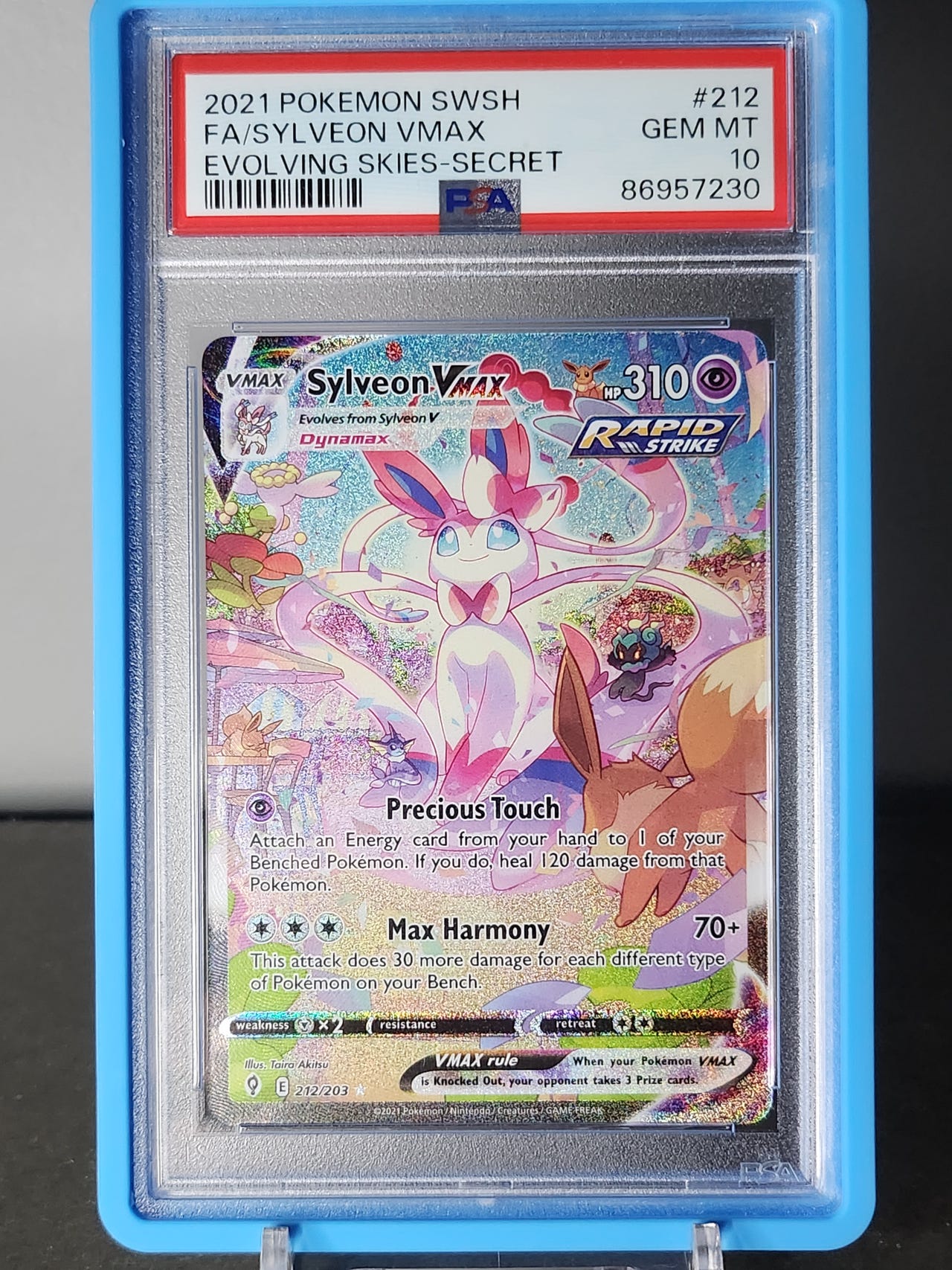 Pokémon Sylveon VMAX alt art PSA 10 | FINN-torget
