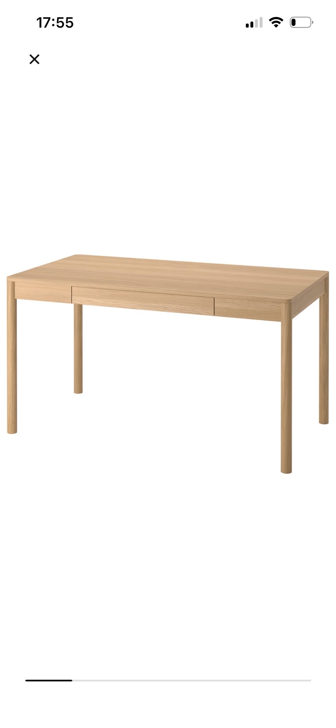 Tonstad skrivebord fra IKEA | FINN-torget