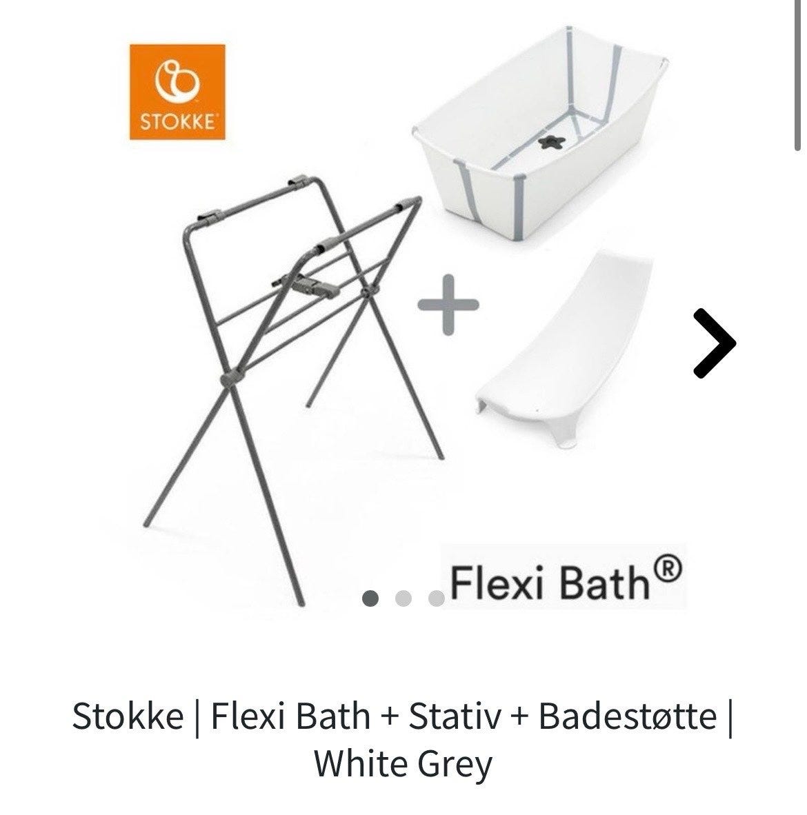 Stokke badekar med stativ og sete | FINN-torget