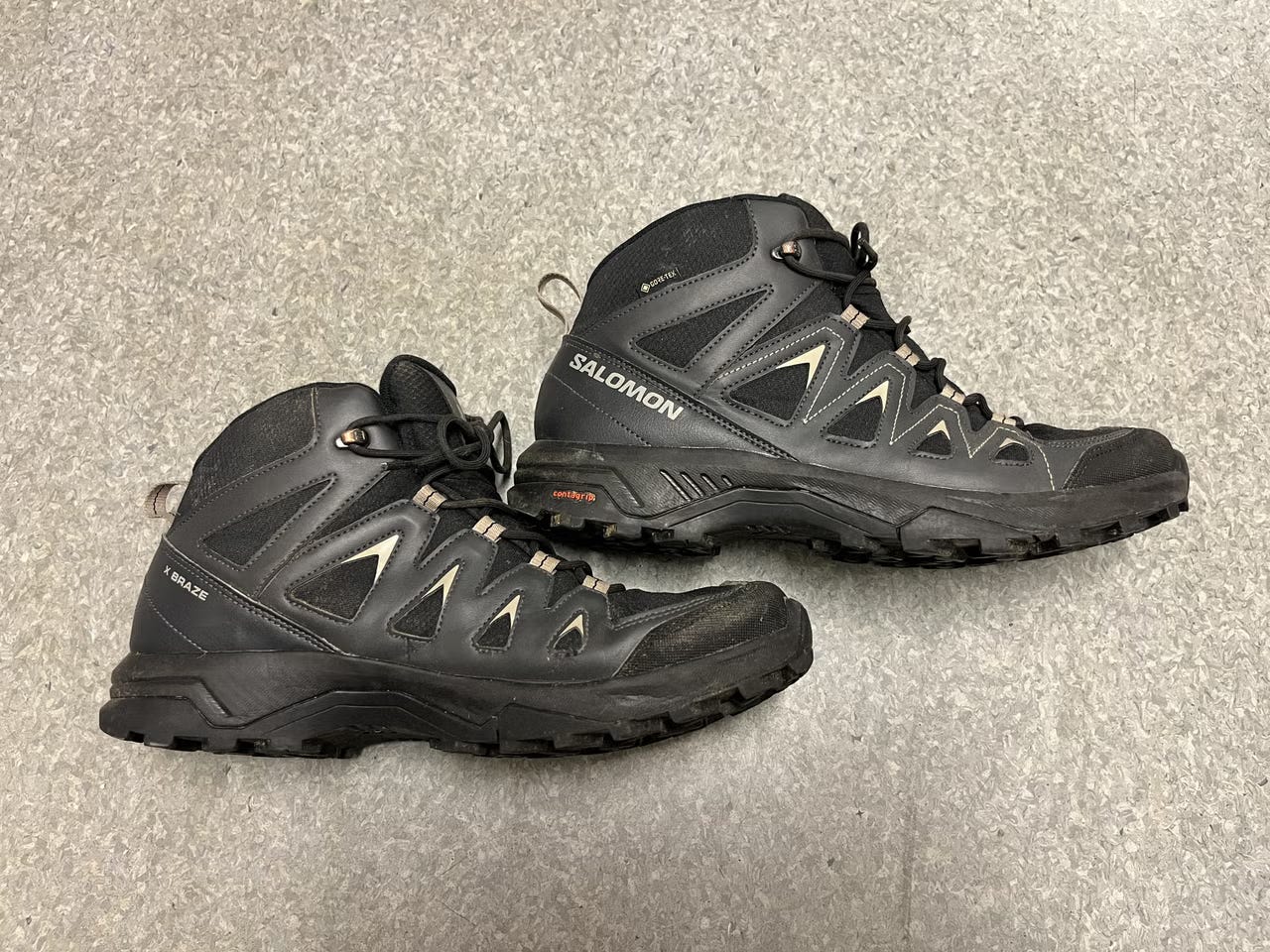 SALOMON X BRAZE MID GTX - 45 1/3 | FINN-torget