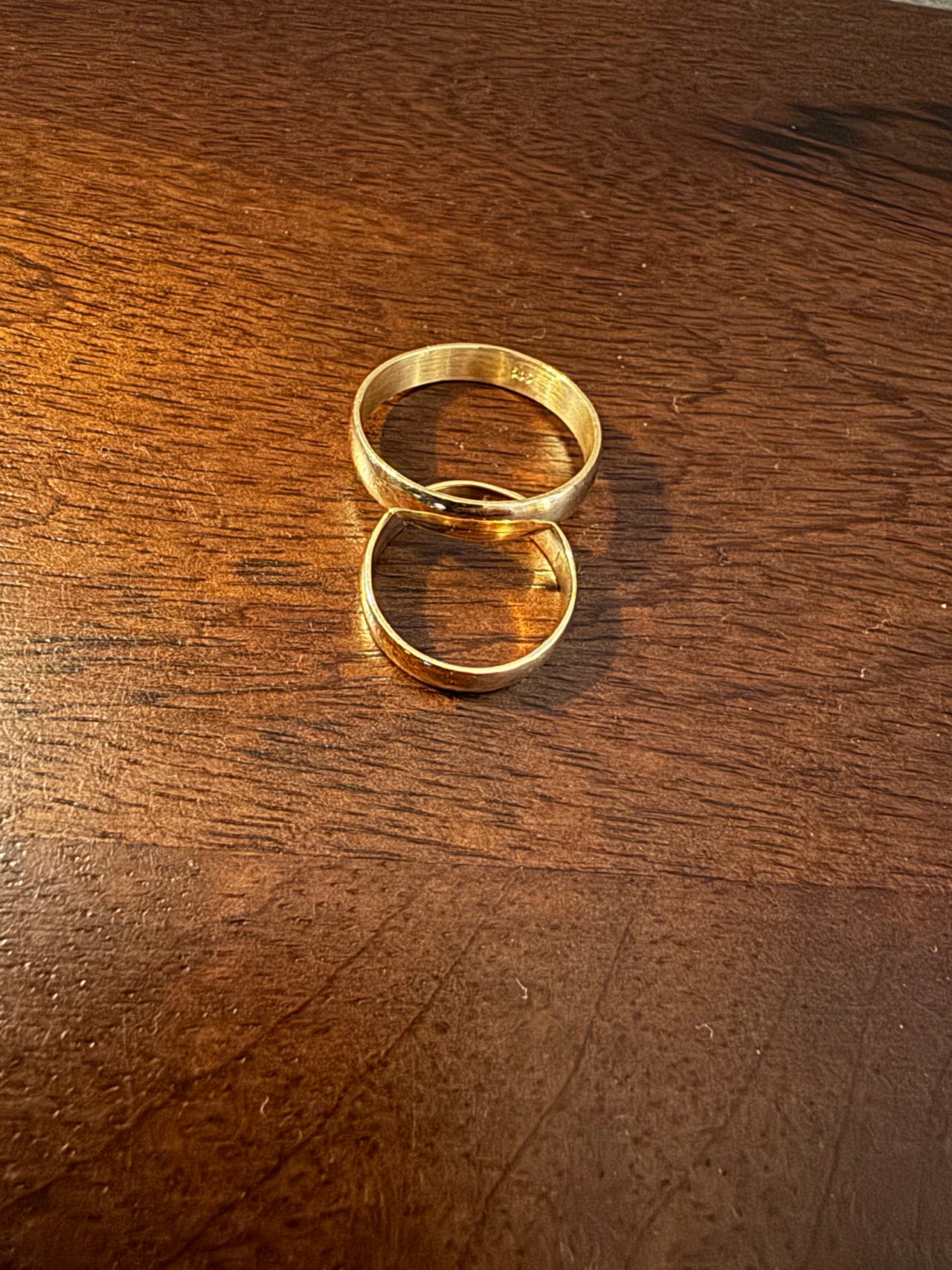 Gifteringer 14 k gull | FINN-torget