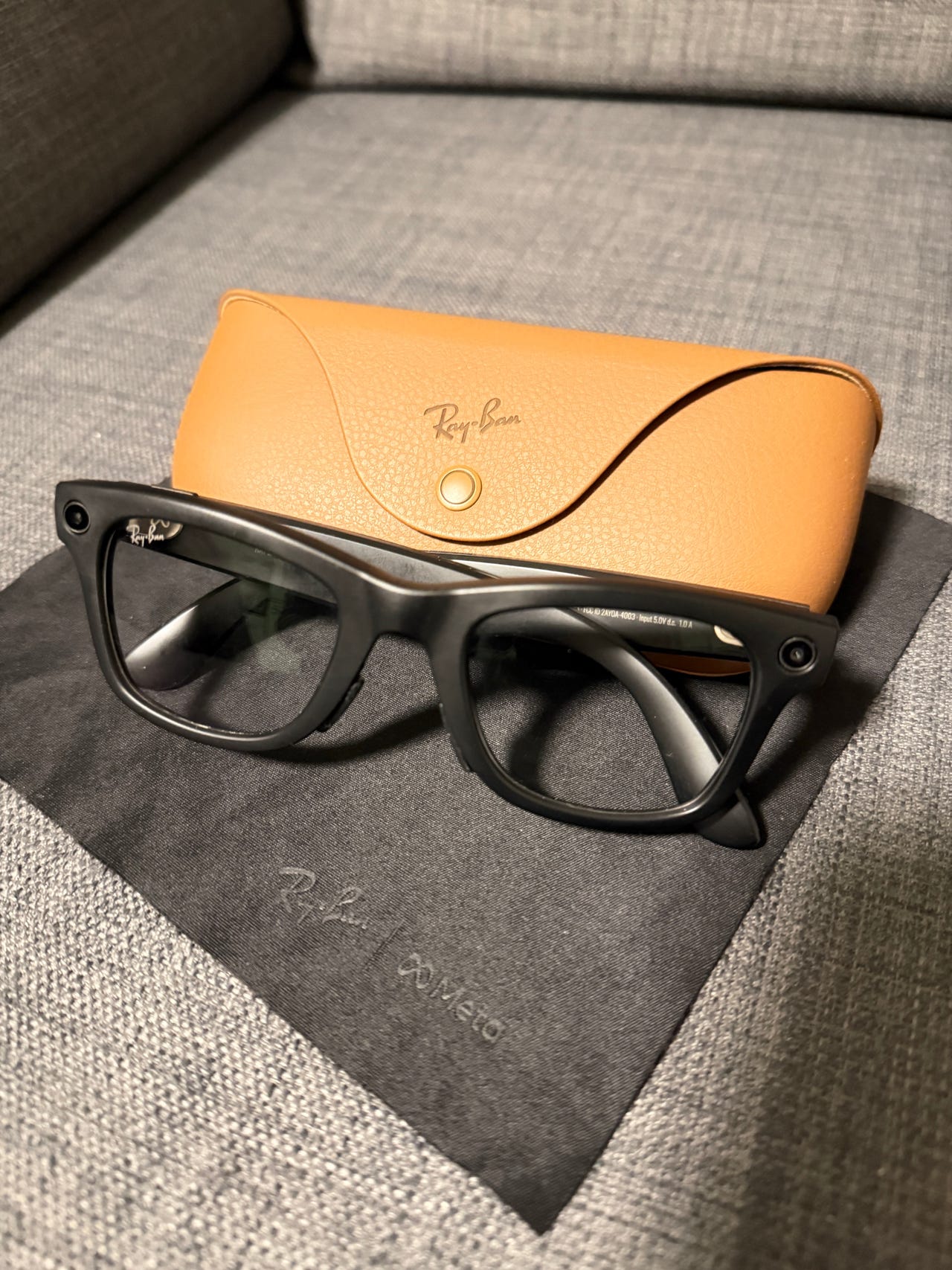 Ray-Ban Meta | Transition Lenses | Matte Black | FINN-torget