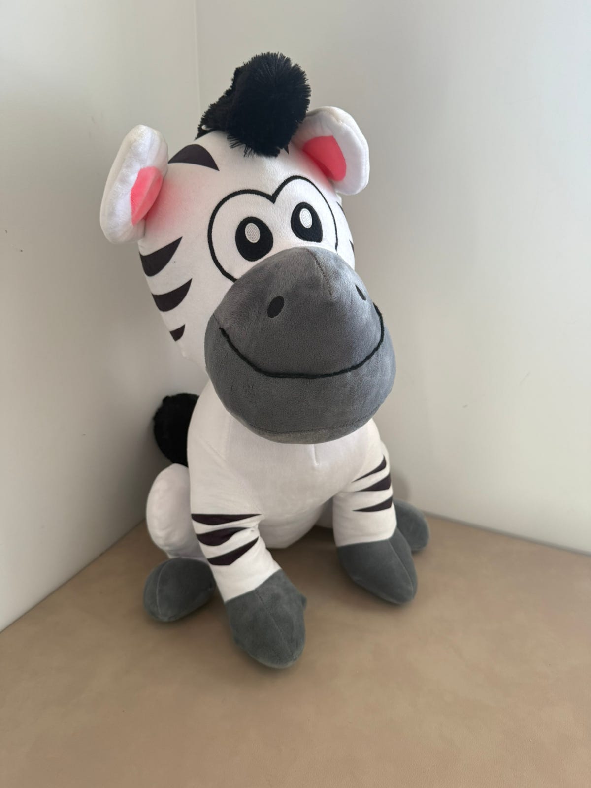 Stor zebra bamse | FINN-torget