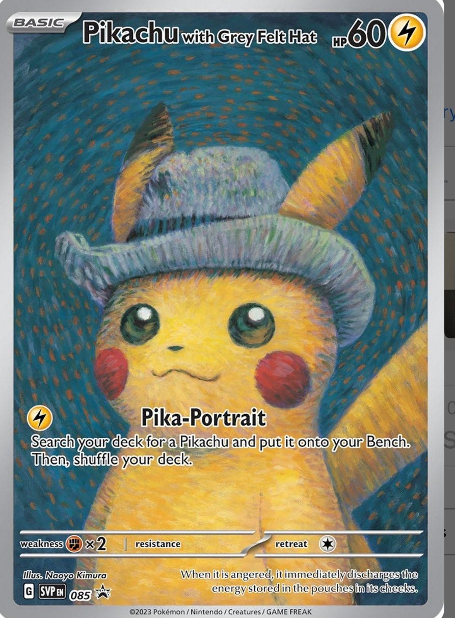 Pokémon Pikachu Grey hat psa 10! | FINN-torget