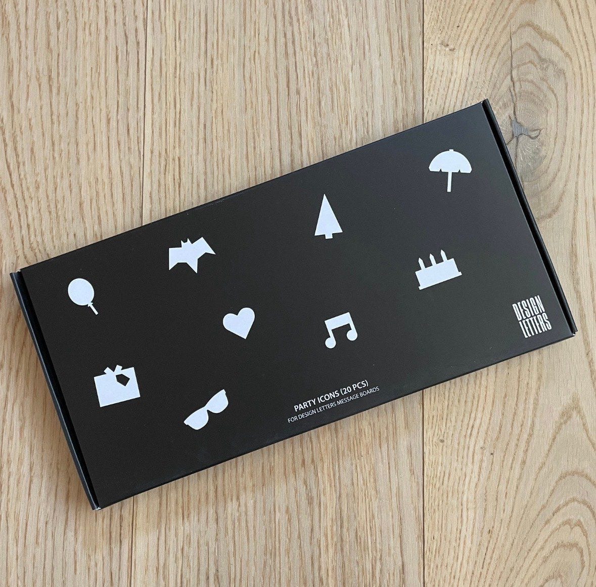 Design Letters ikoner til tavle | FINN-torget