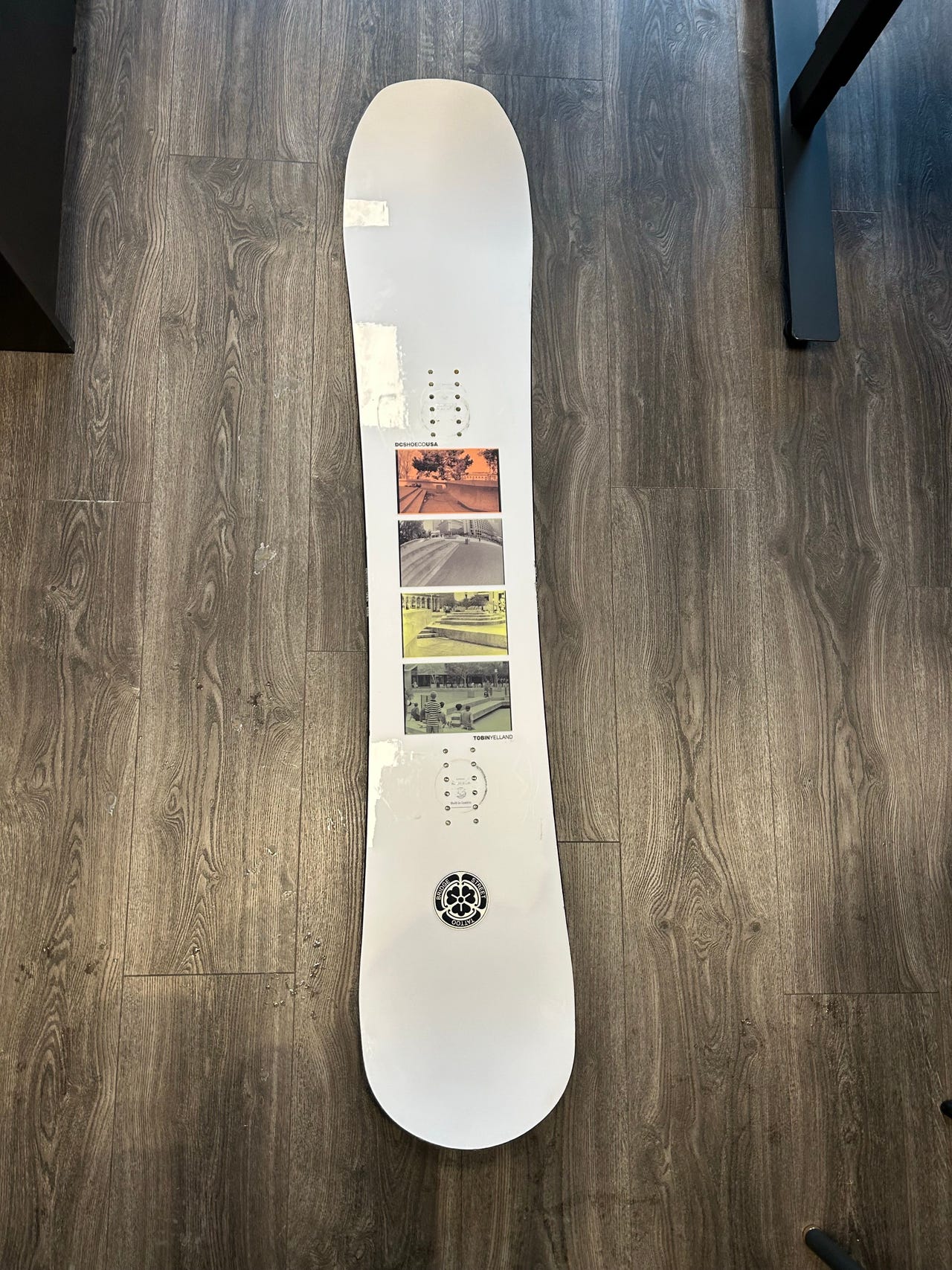 DC Snowboard 156 cm hvit/svart | FINN-torget
