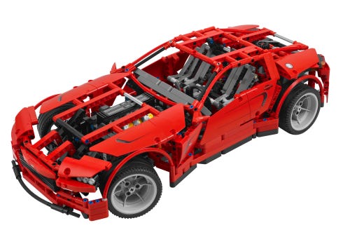 LEGO Technic 8070 Supercar | FINN-torget