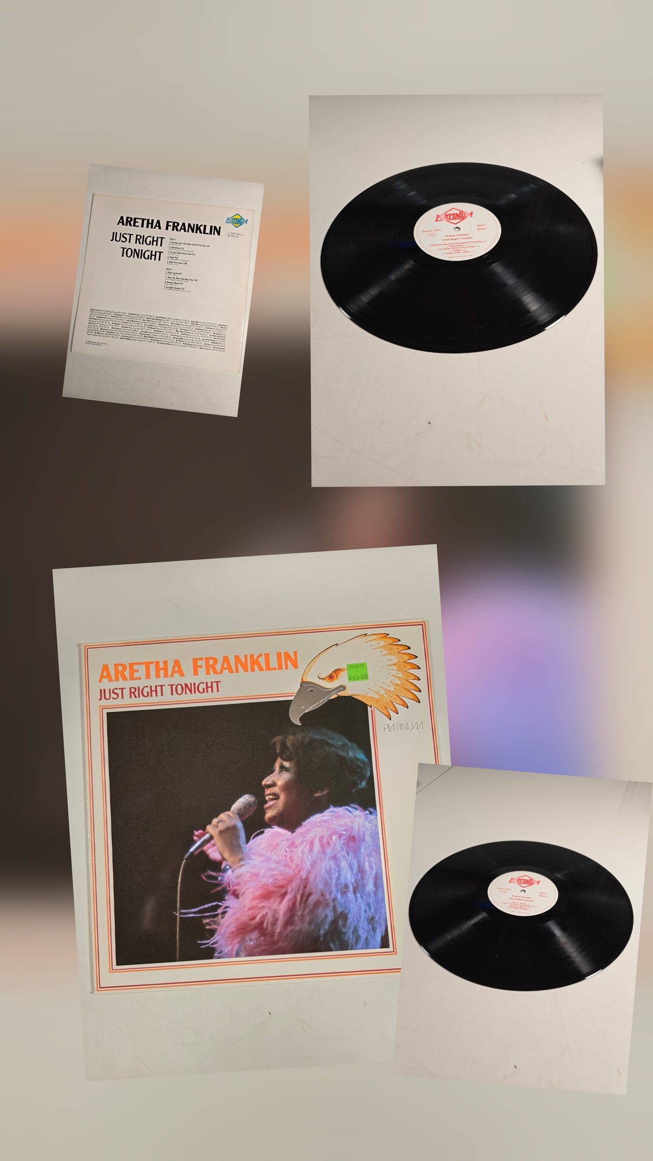 Aretha Franklin – Just Right Tonight | FINN-torget