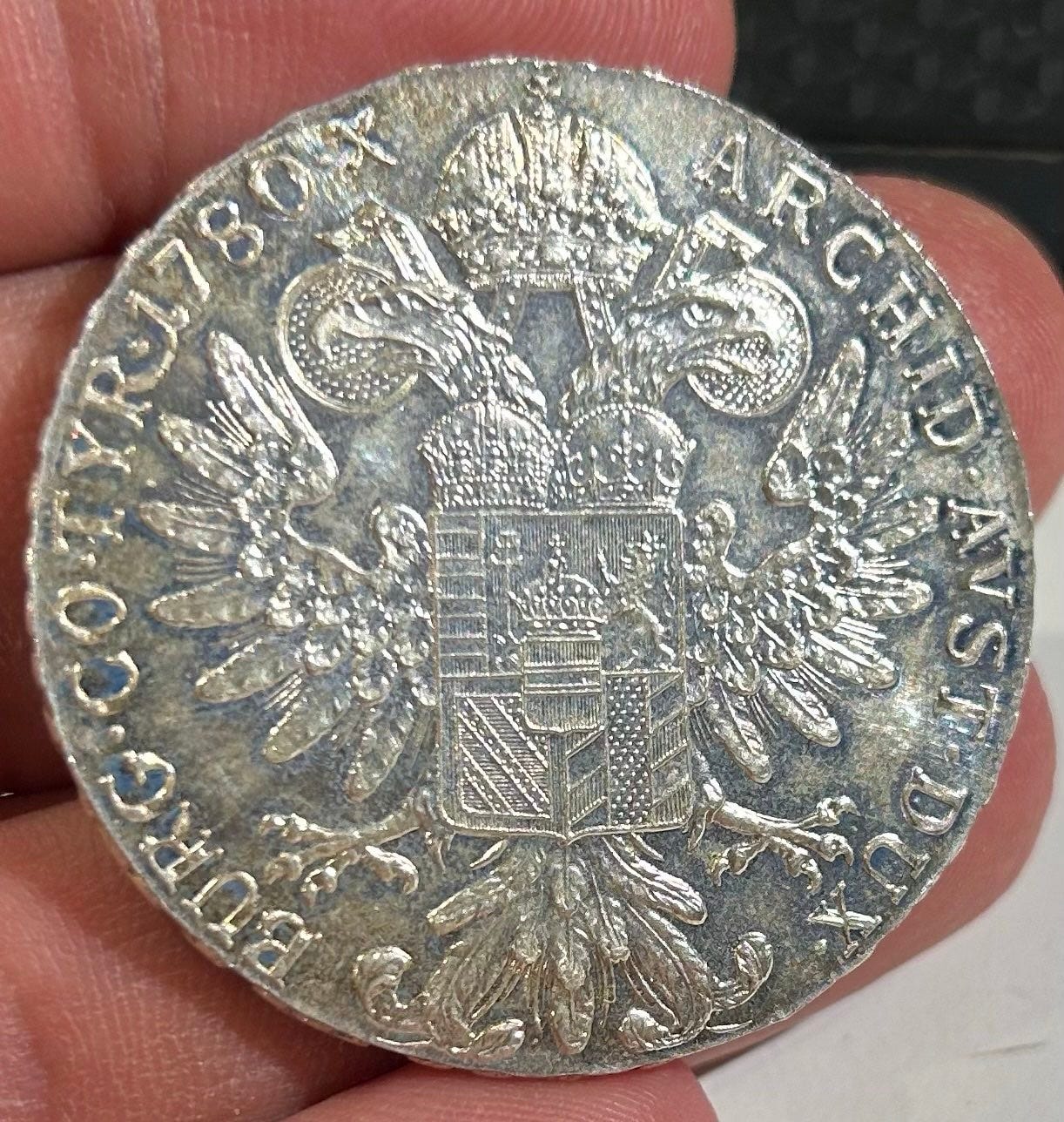 Thaler Maria Theresa Østerrike 1780( RESTRIKE) | FINN-torget