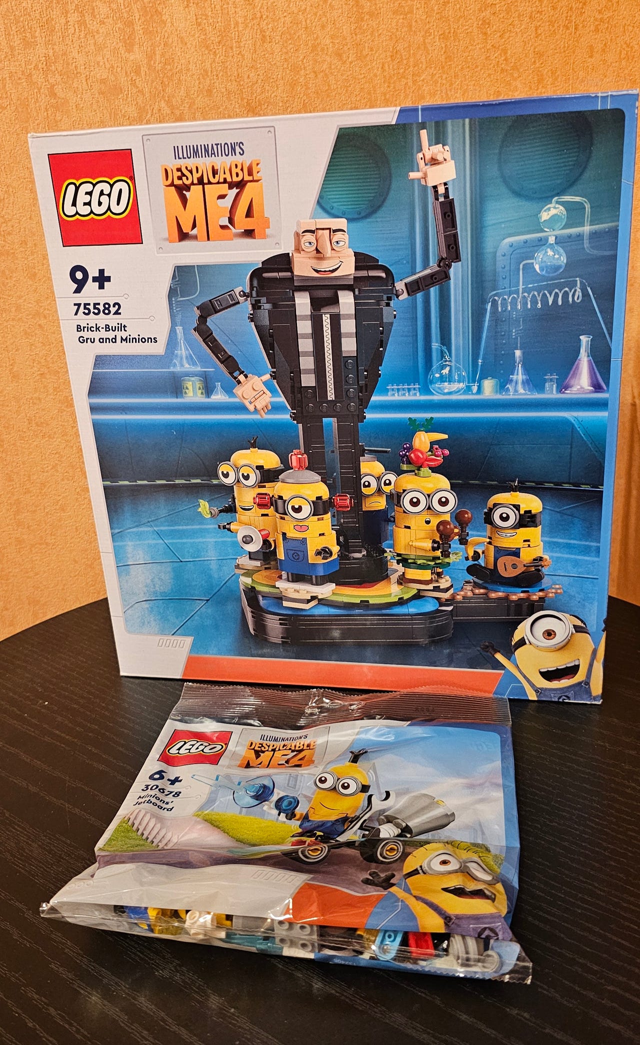Ny LEGO Grusomme meg 4 – 75582 Klossebygd Gru og Minions og 30678 ...