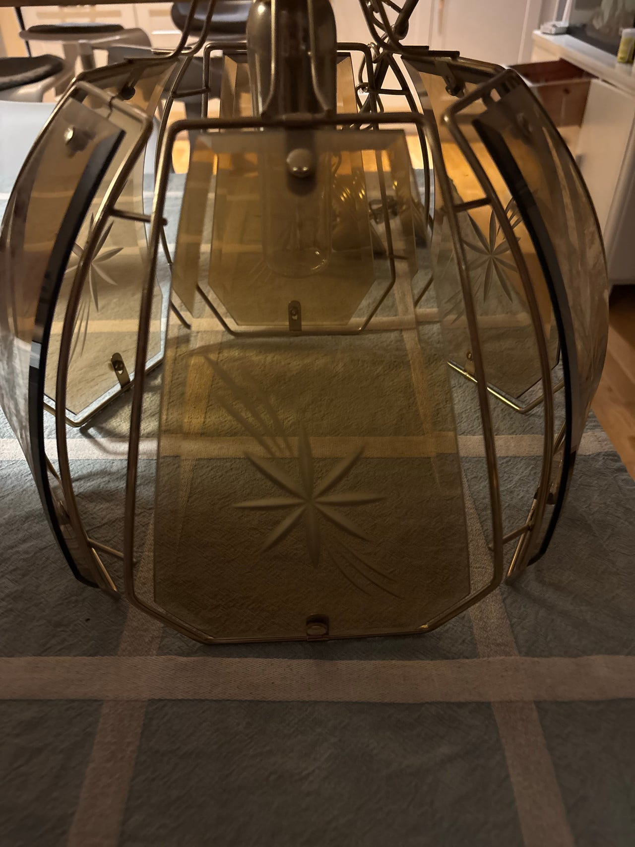 Retro taklampe i 70/80-talls stil | FINN-torget