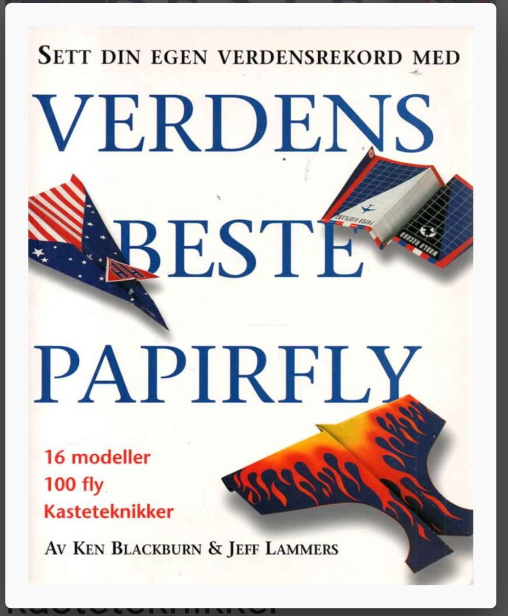 Sett din egen verdensrekord med verdens beste papirfly | FINN-torget