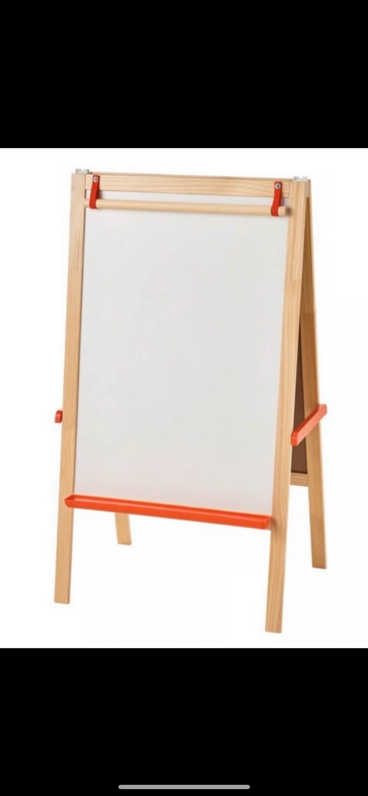 Tavle til tegning , white board og kritt - som ny - selges for 200 ...