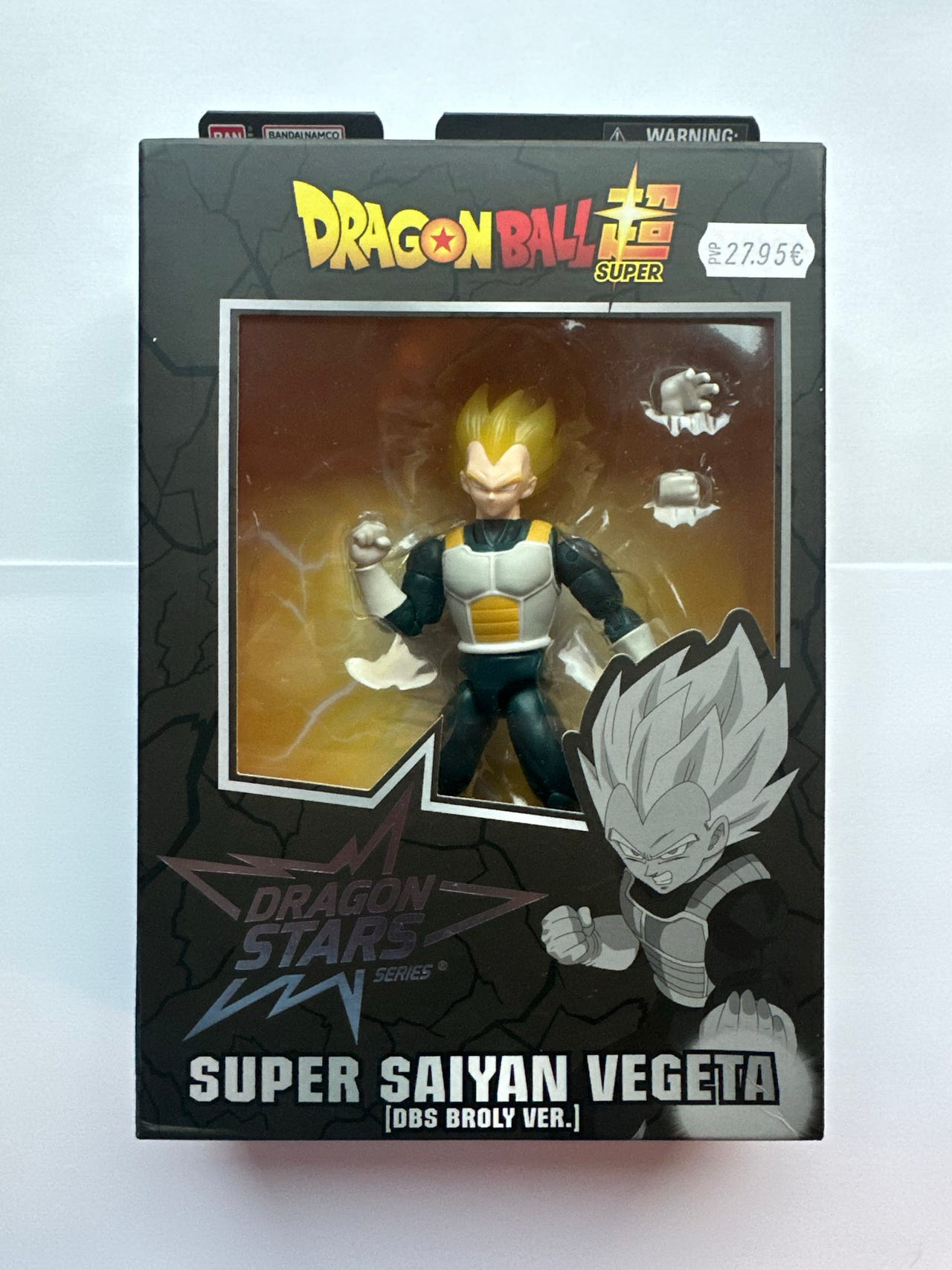 Dragon Ball Super Saiyan Vegeta actionfigur | FINN-torget