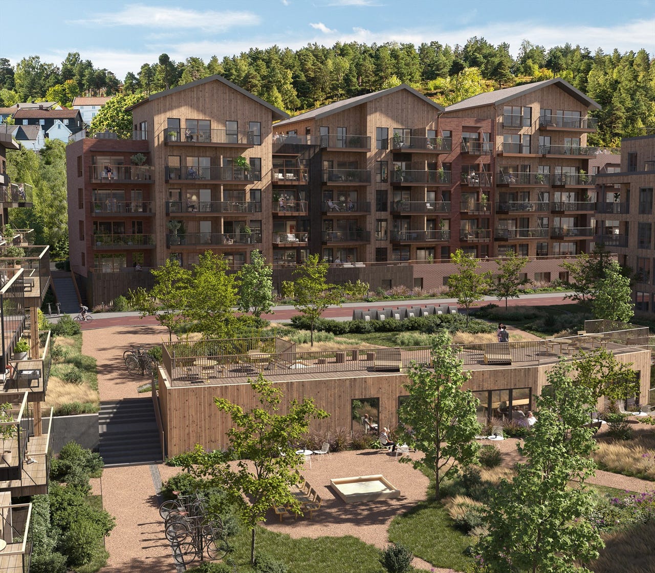 SLIPPEN|AA-303| Gjennomgående og arealsmart 3-roms leilighet med ...