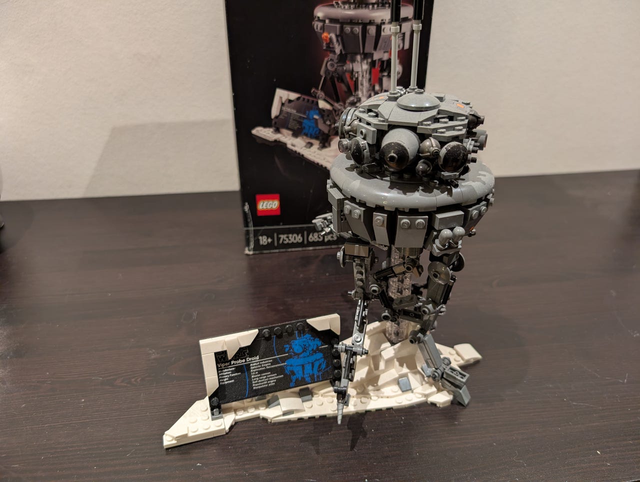Lego imperial probe droid selges | FINN-torget
