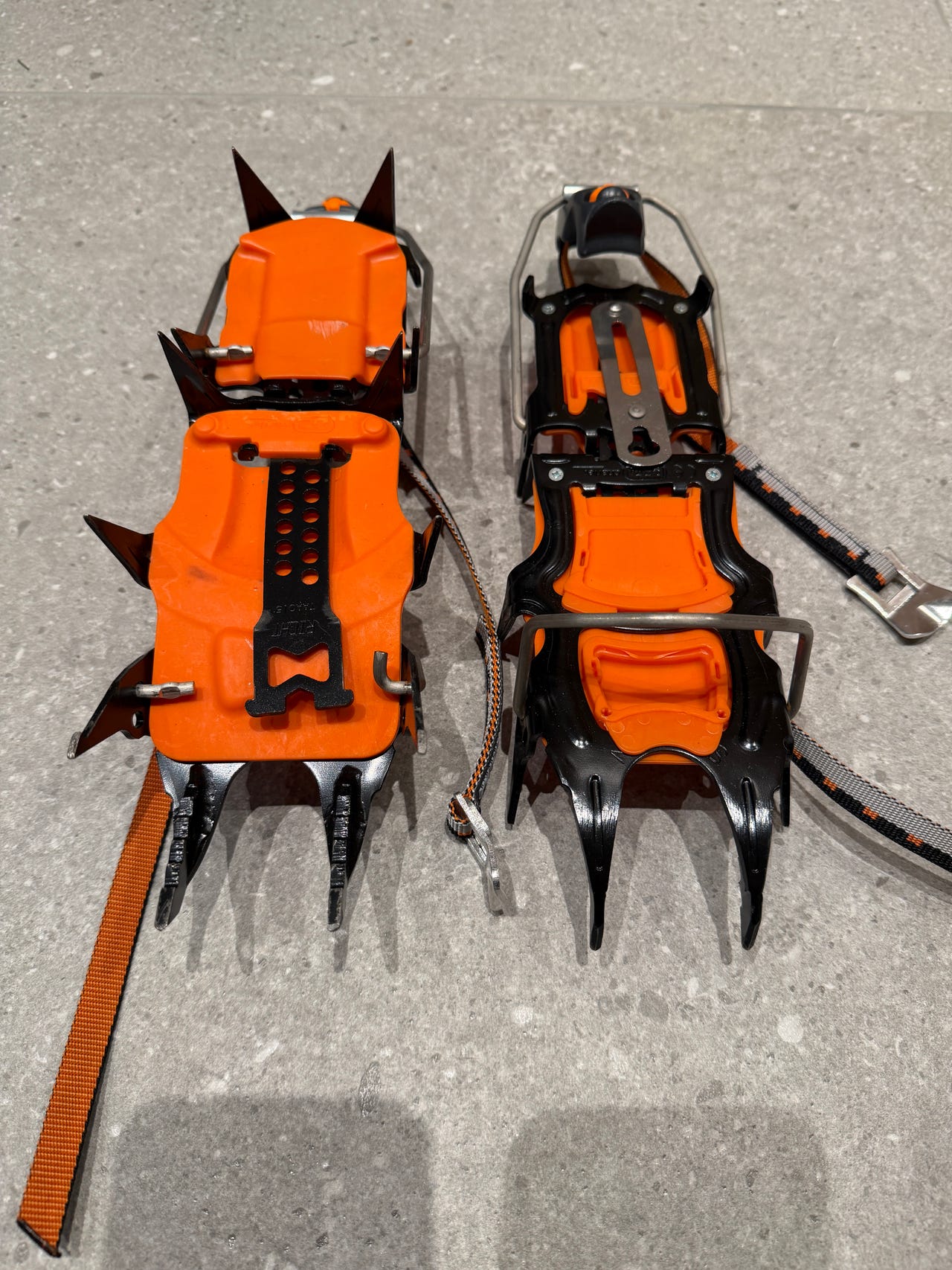 Petzl Sarken crampon stegjern med LEVERLOCK FIL binding (ink. frakt ...