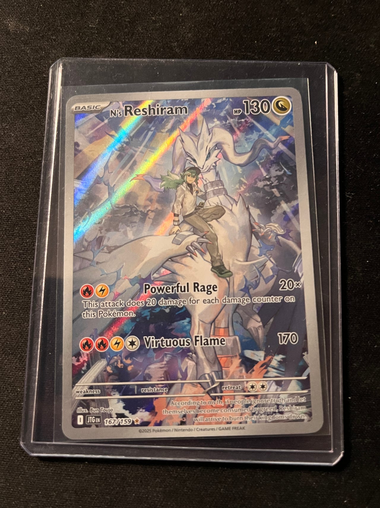 N's Reshiram #167 Pokemon Journey Together | FINN-torget
