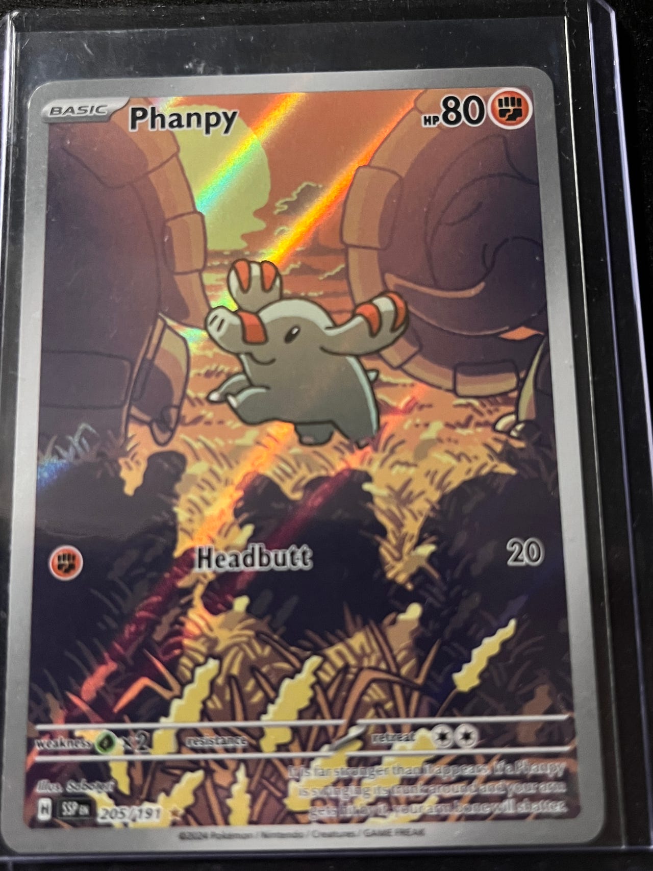 Phanpy #205 Pokemon Surging Sparks | FINN-torget