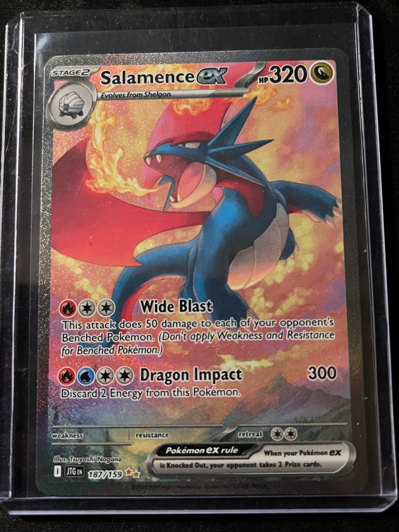 Salamence ex #187 Pokemon Journey Together | FINN-torget
