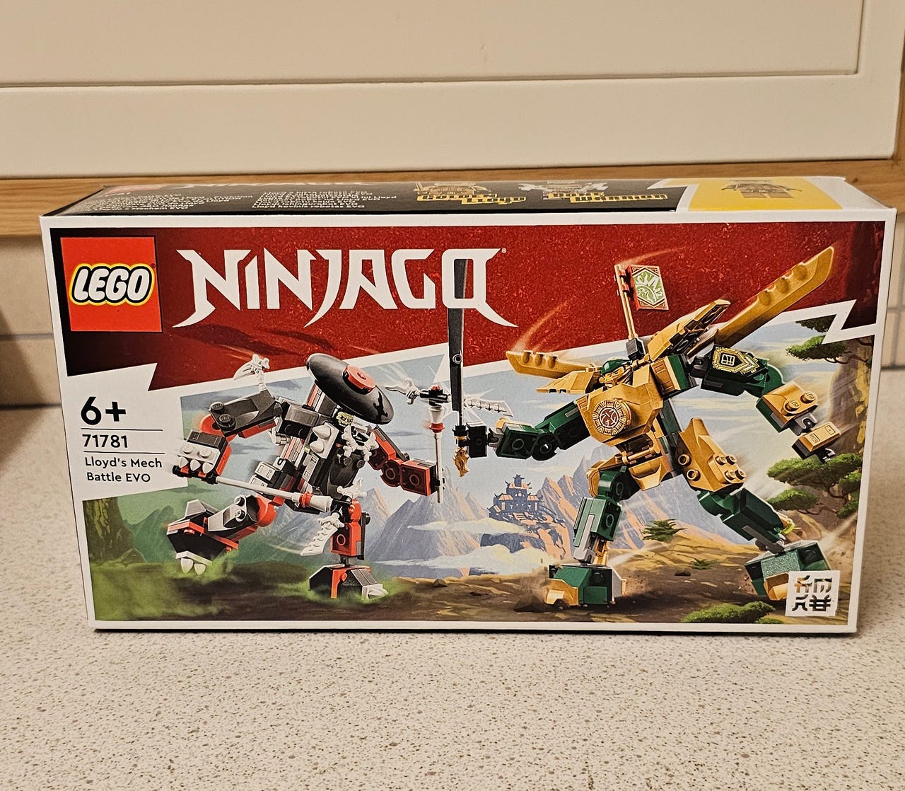 Ny LEGO Ninjago 71781 Lloyds EVO-stridsrobot – utgått (uåpnet) | FINN ...