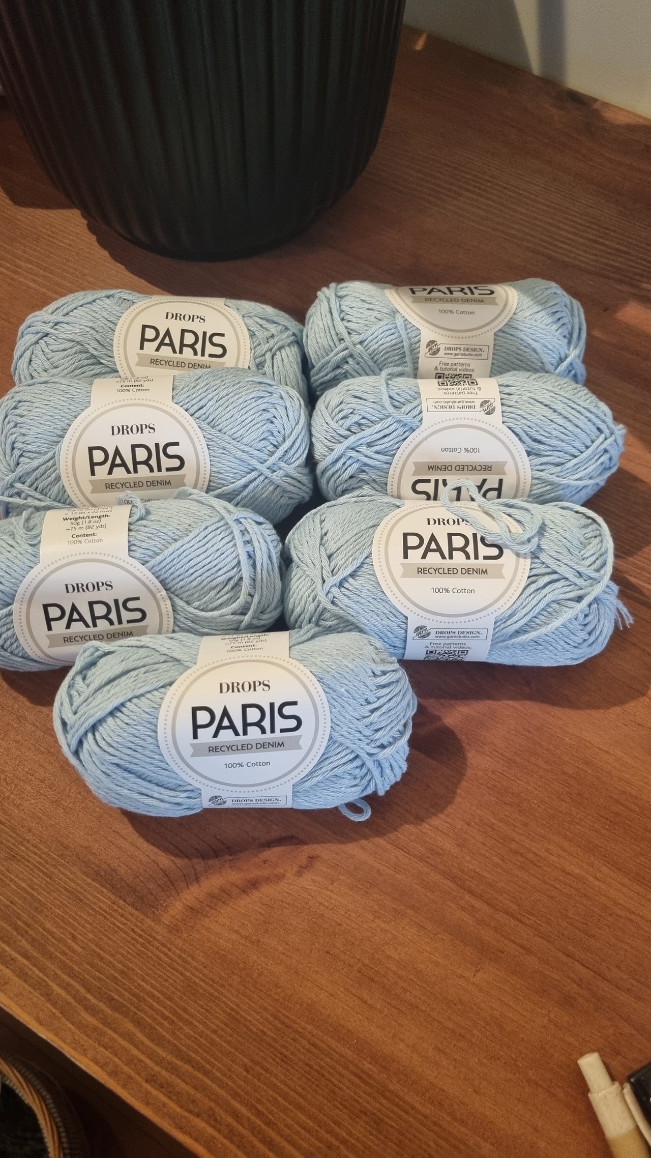 DROPS Paris Garn Lyseblå | FINN-torget