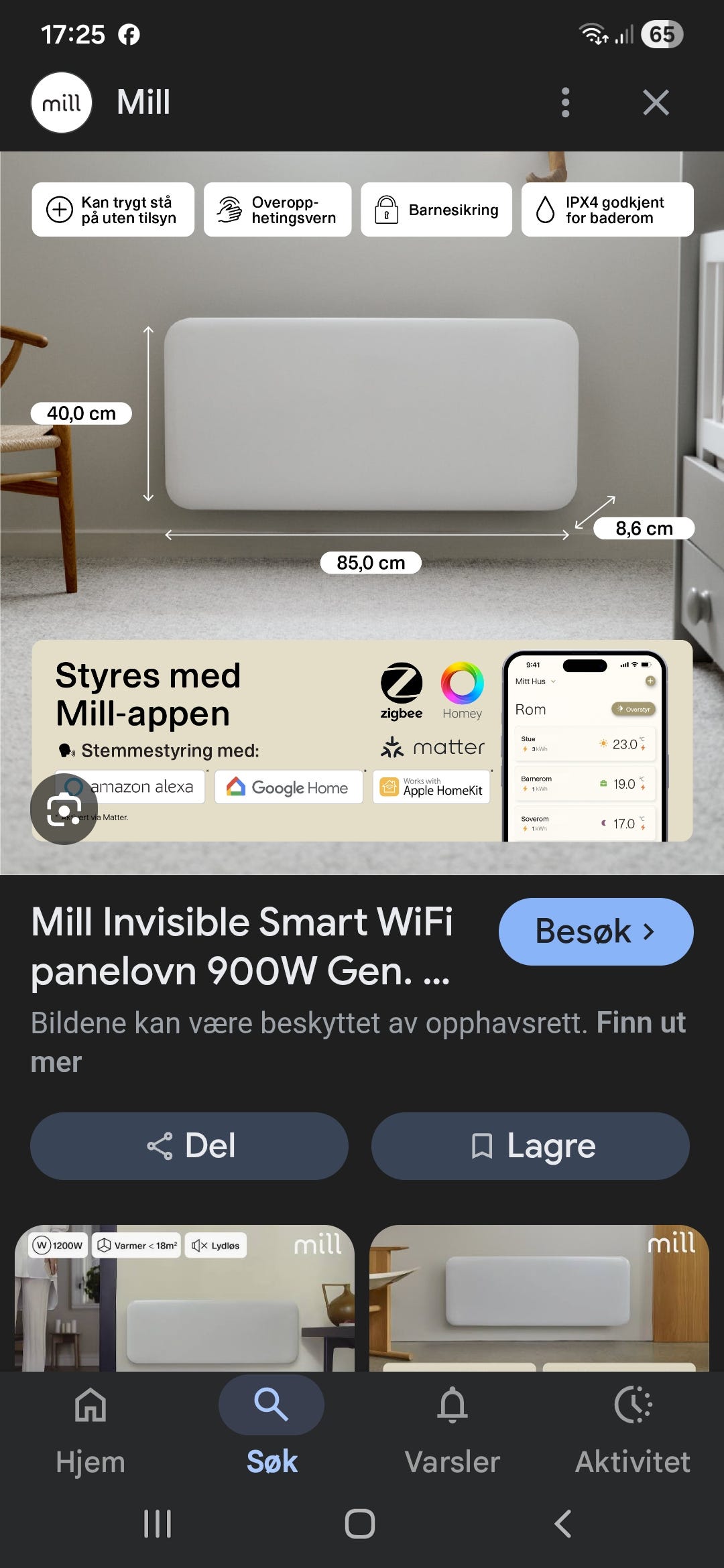Panel ovn fra Mill | FINN-torget