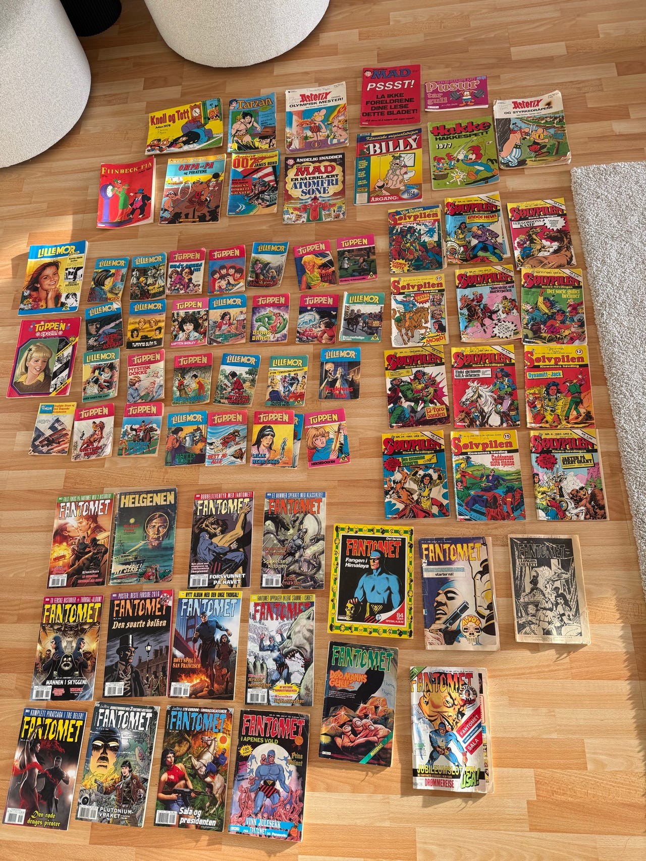 tegneserier - samling - retro - nostalgi - vintage - samlere ...