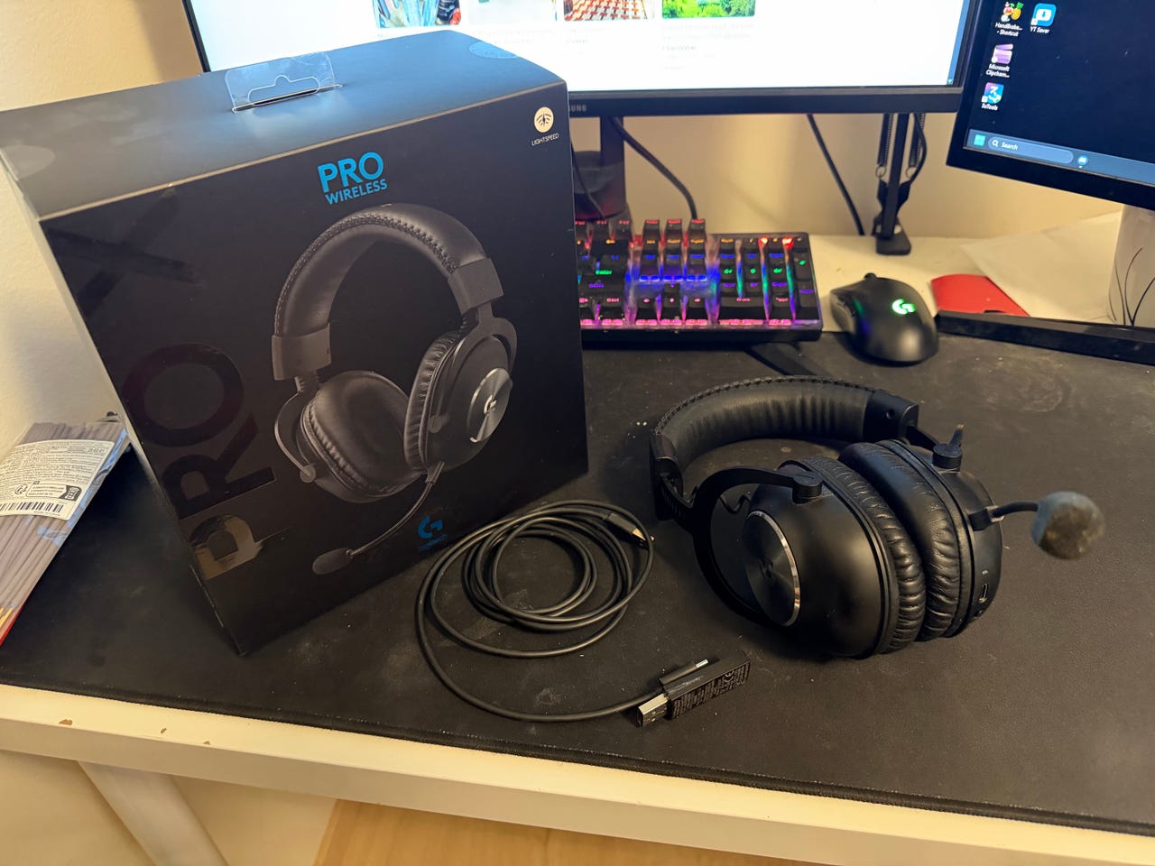 Gaming headset - Logitech G Pro X Lightspeed | FINN-torget