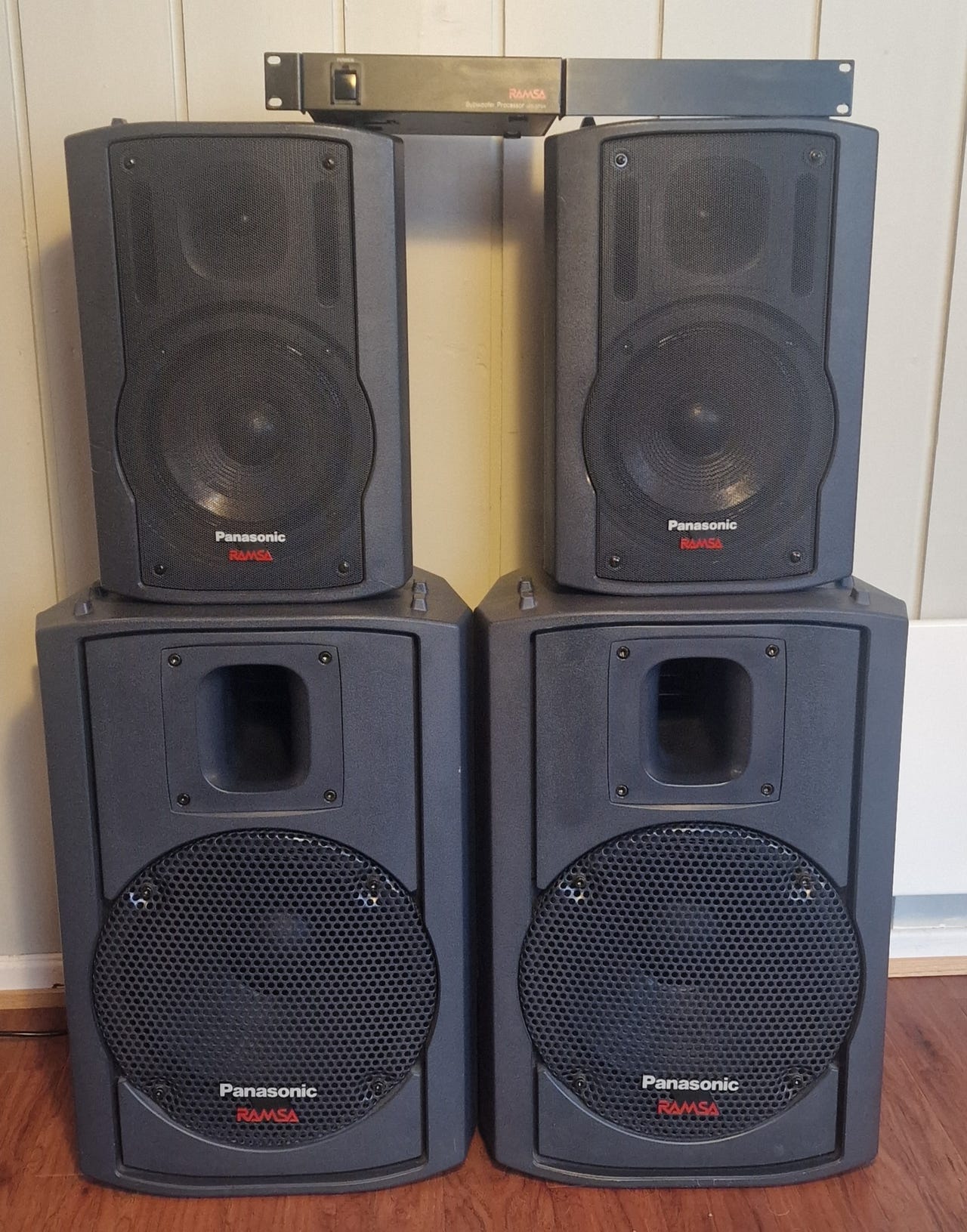 Komplett RAMSA (Panasonic) PA-system – Høy kvalitet, meget god stand ...