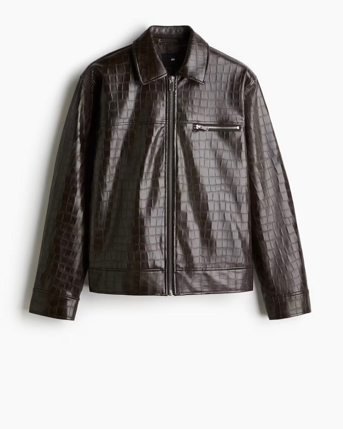 Krokodille mønster jakke | FINN-torget