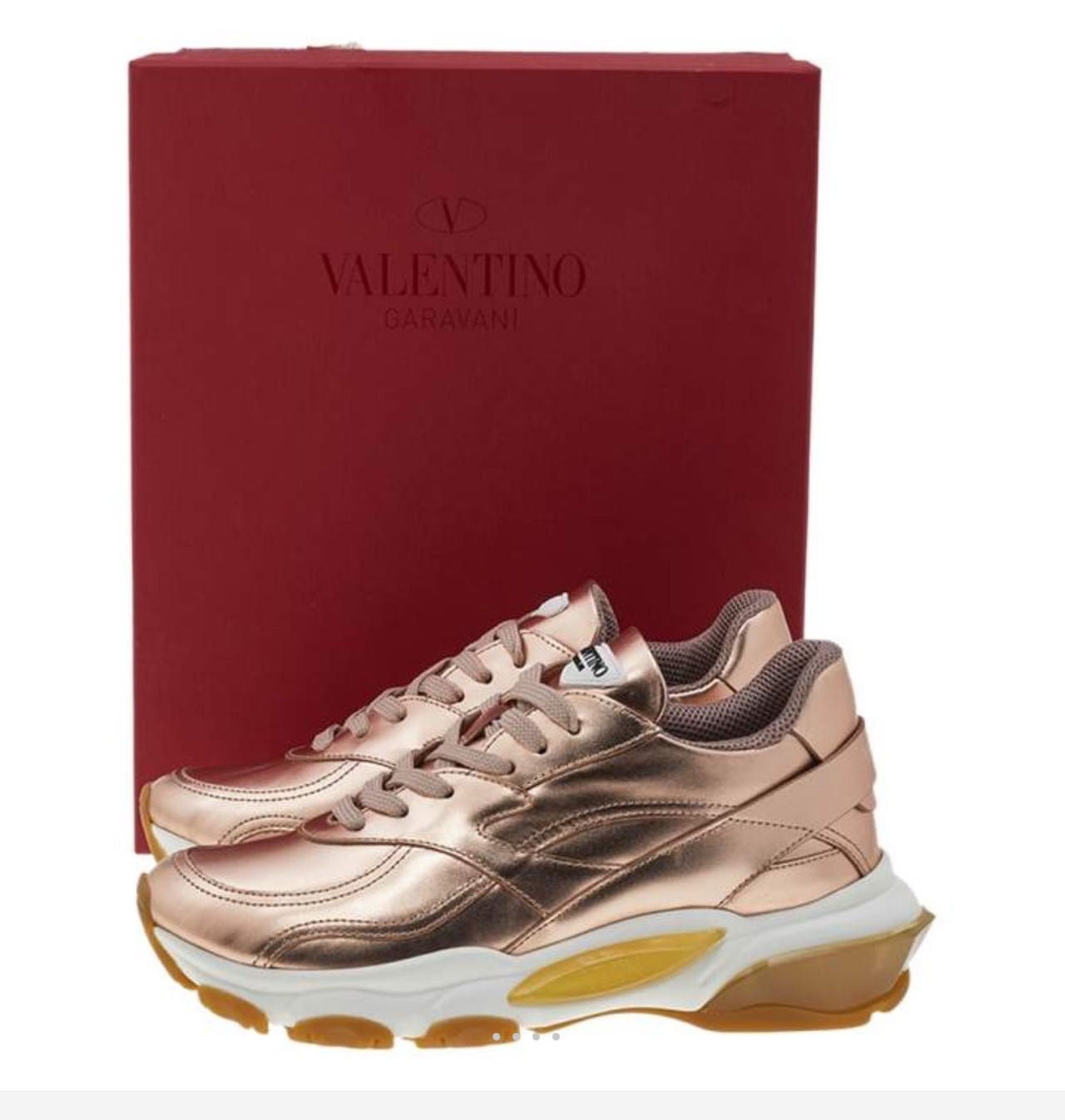 Valentino Sneakers 36,5 Rose Gold | FINN-torget