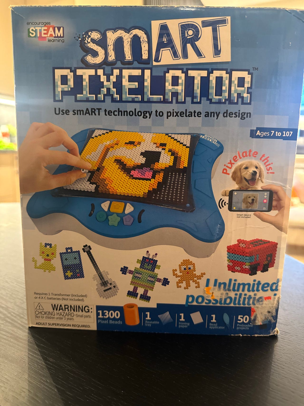 SmART Pixelator Lekesett / Perler | FINN-torget