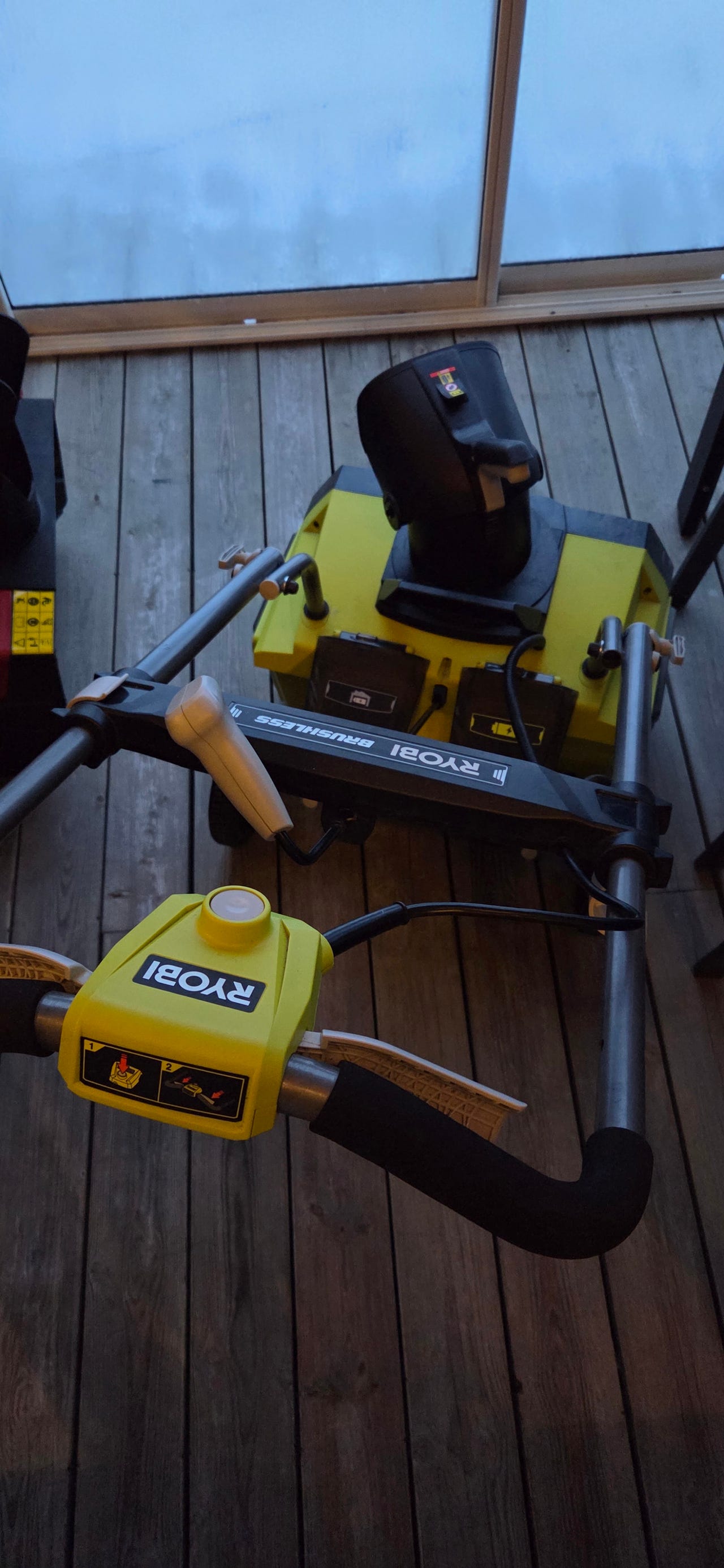 Ryobi 36v max power snøfreser | FINN-torget