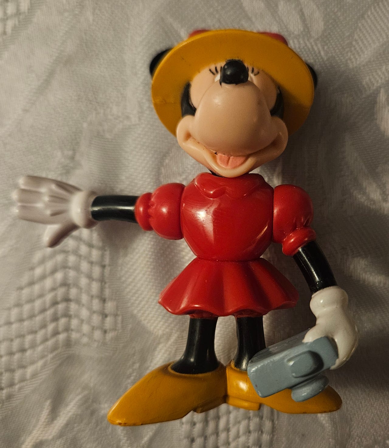 Vintage Minnie Mouse figur – bevegelig, Hasbro Disney 1998 | FINN-torget